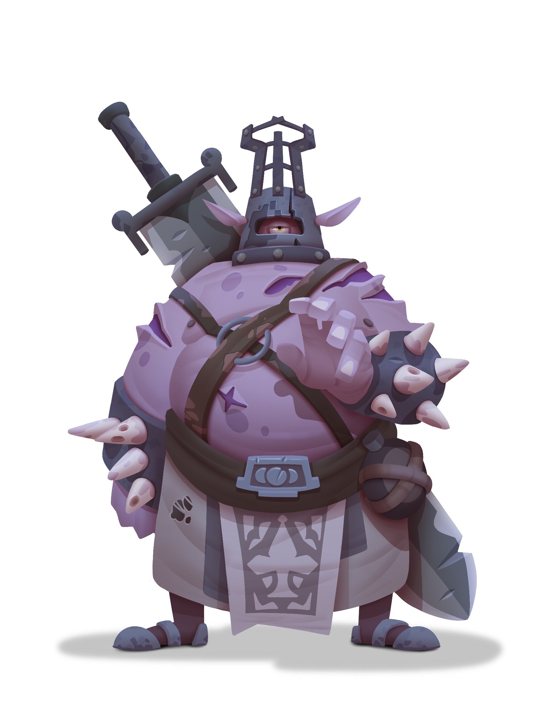 ArtStation - Cyclops Warrior