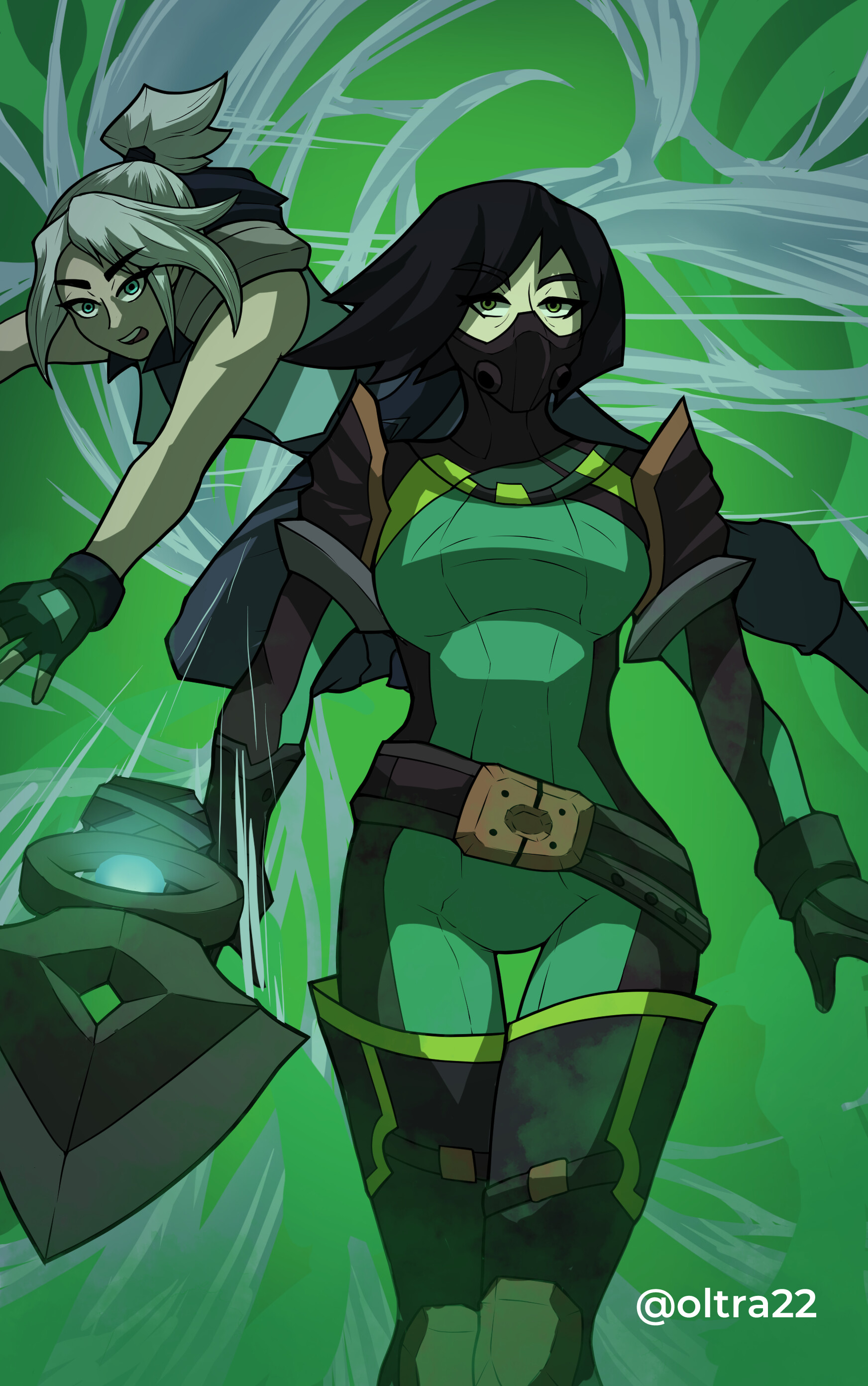 ArtStation - viper and jett