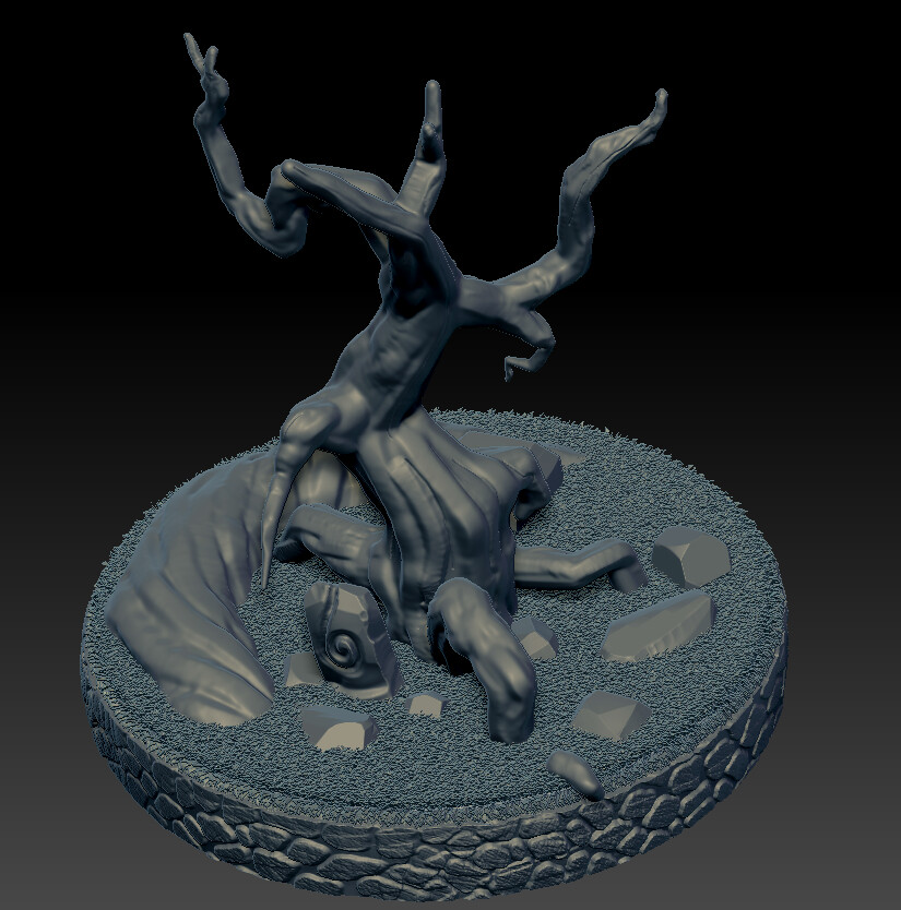 ArtStation - Roots and Tree