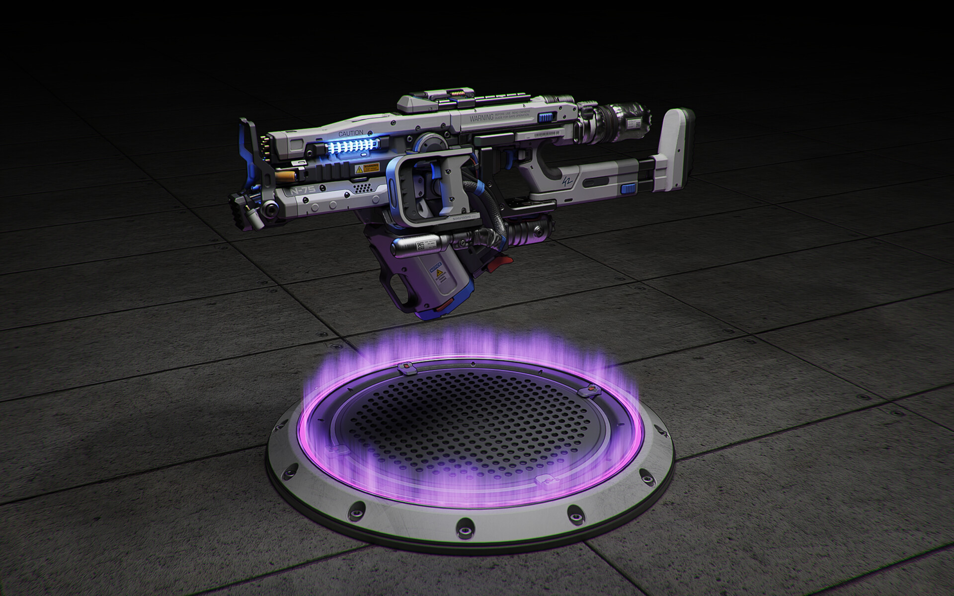 ArtStation - Laser gun prototype