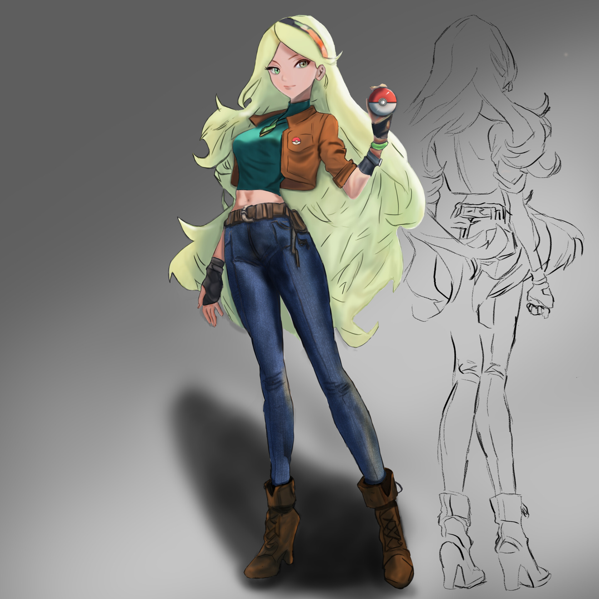 ArtStation - pokemon character design