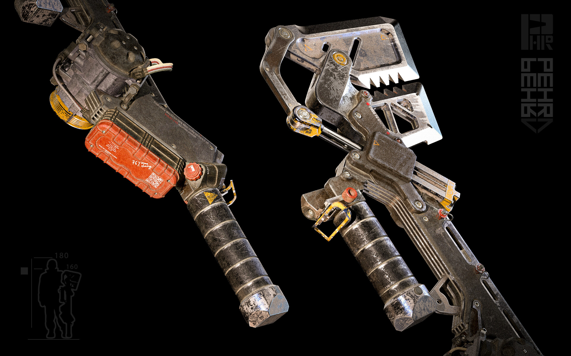 Denis Prokopchuk - Mech battle axe