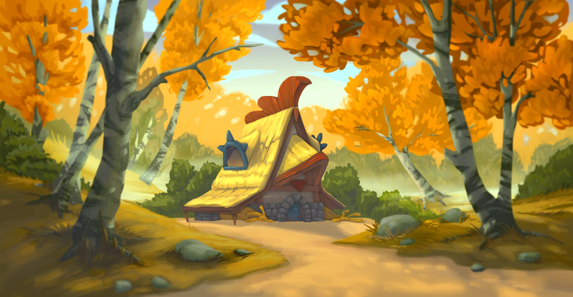 ArtStation - a chicken house