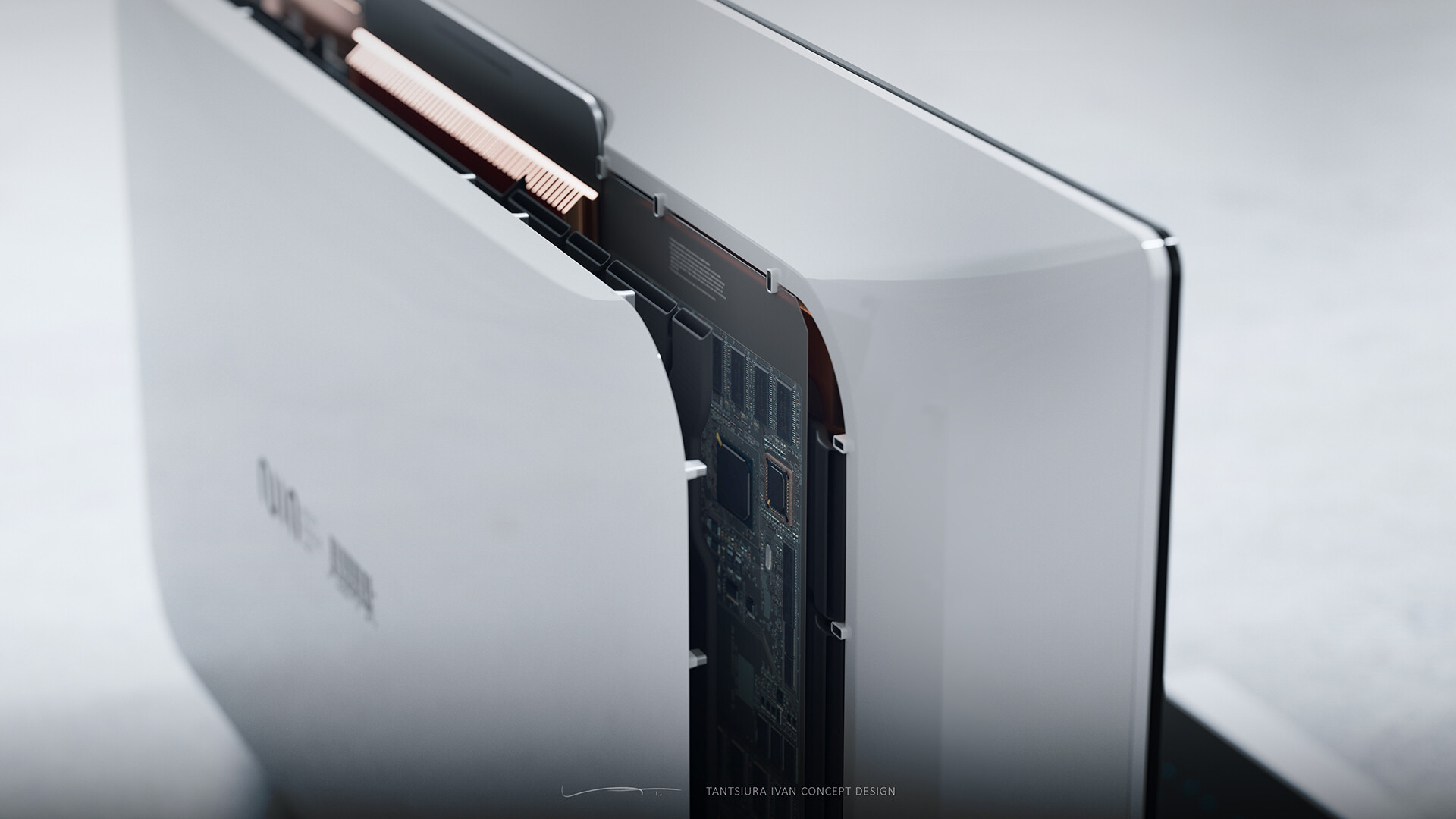 ArtStation - VR computer concept (Apple iMac inspired)