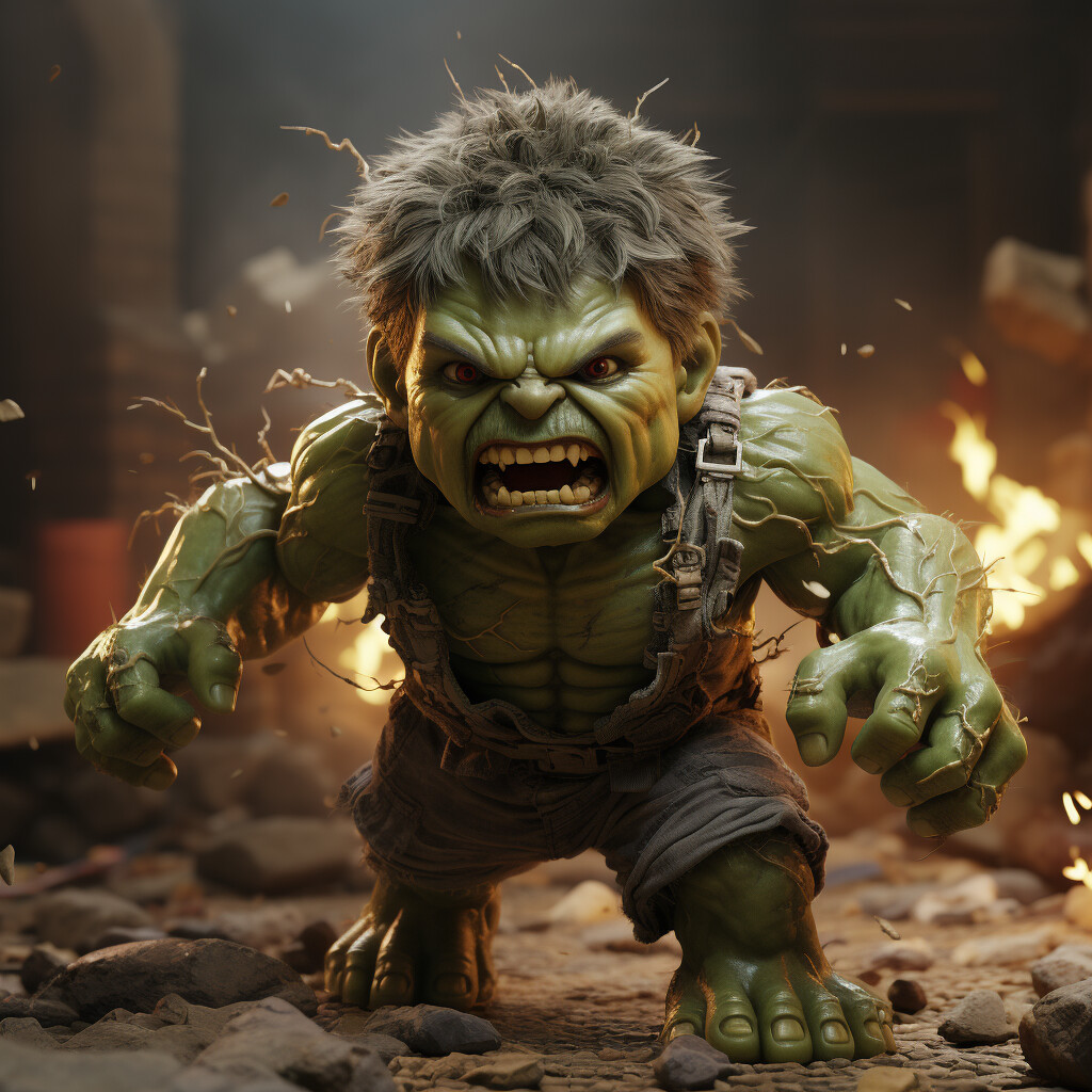 ArtStation - Mehraga hulk Concept