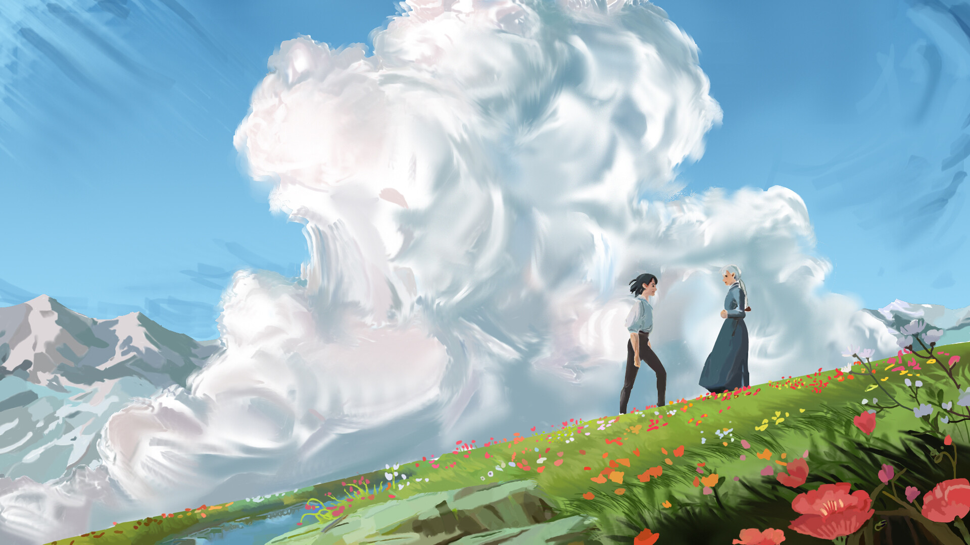 ArtStation - Howls moving castle