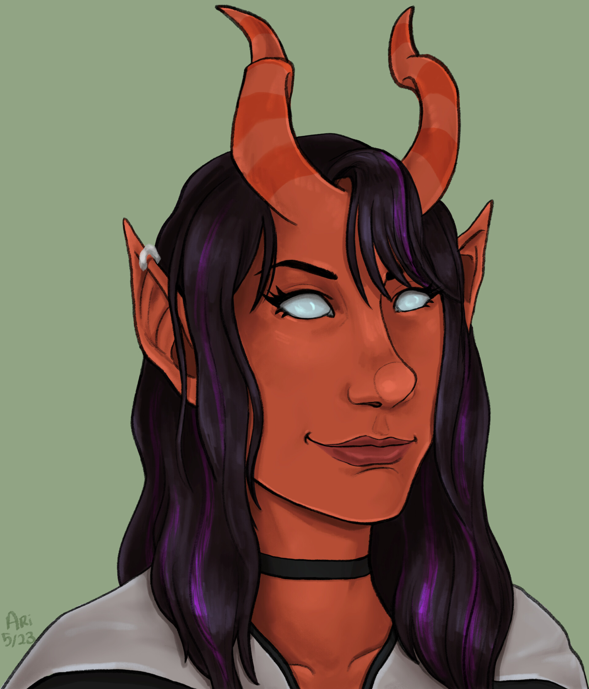 Ari Mehrberg - Lila (D&D Character - Bust/Icon)