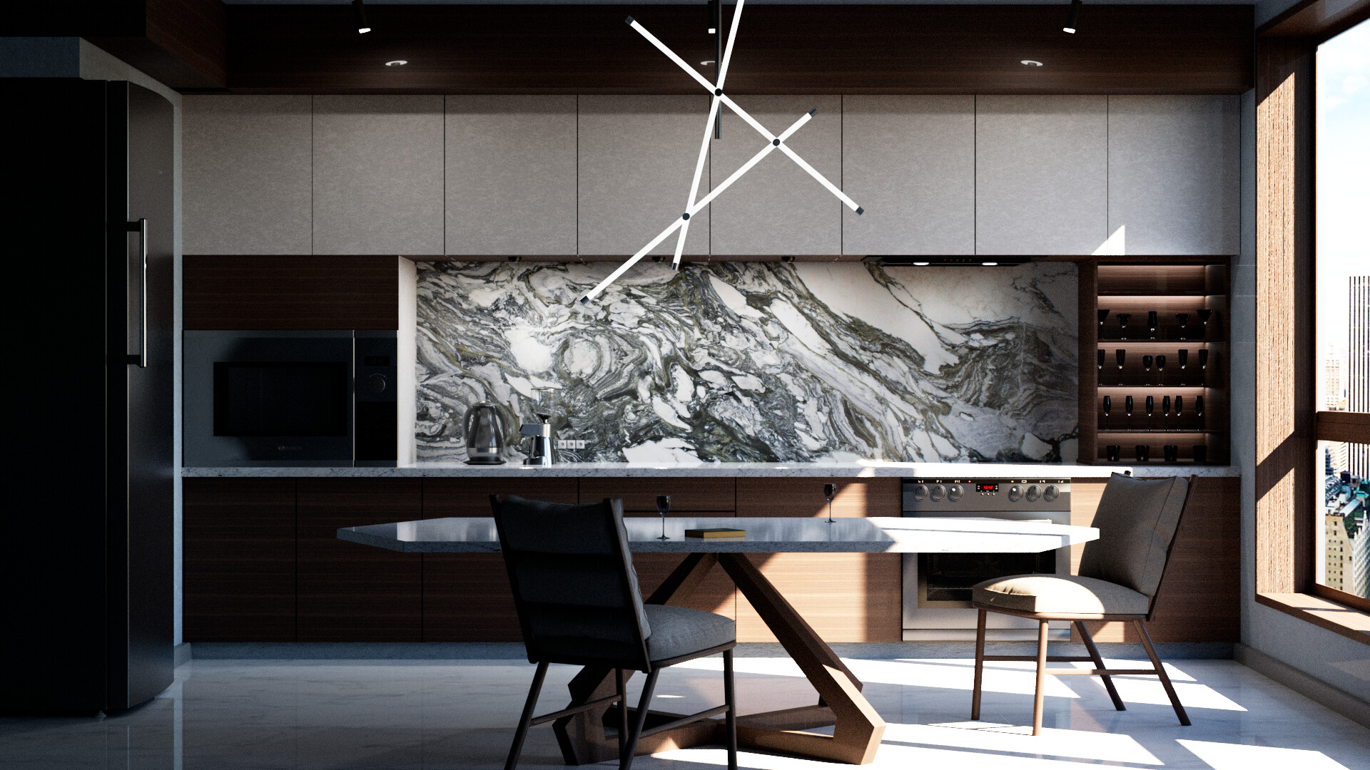 ArtStation - Modern kitchen design