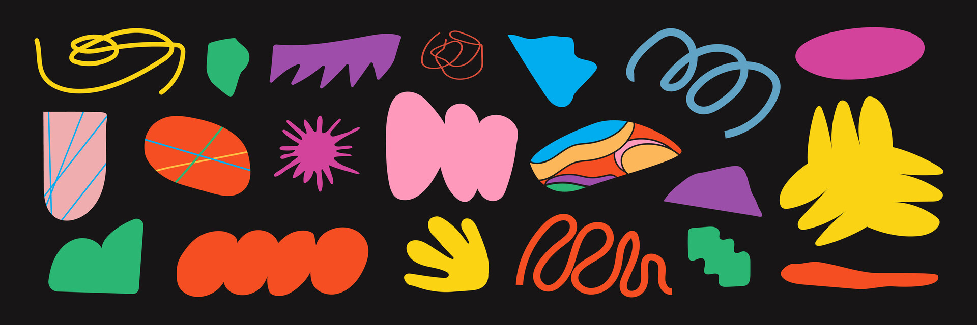 ArtStation - Abstract geometric shapes