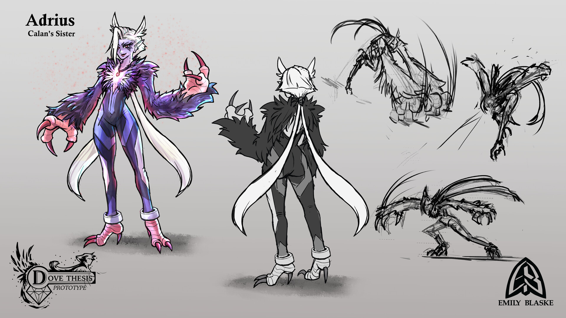 ArtStation - Dove Thesis Prototype: Adrius