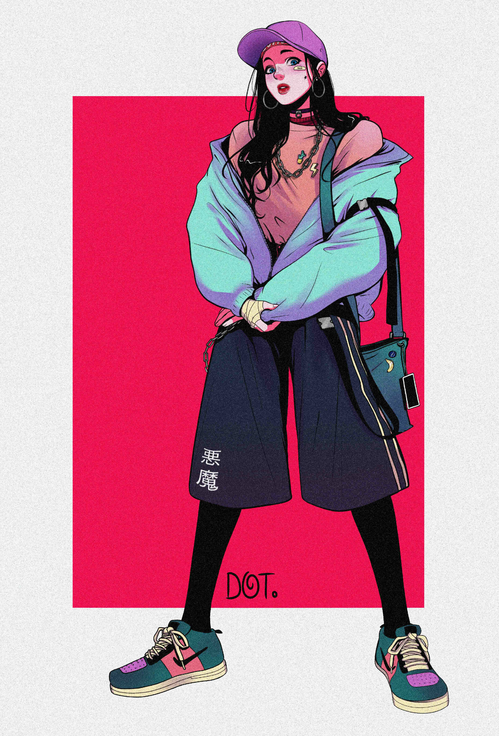 ArtStation - Street Style Girl