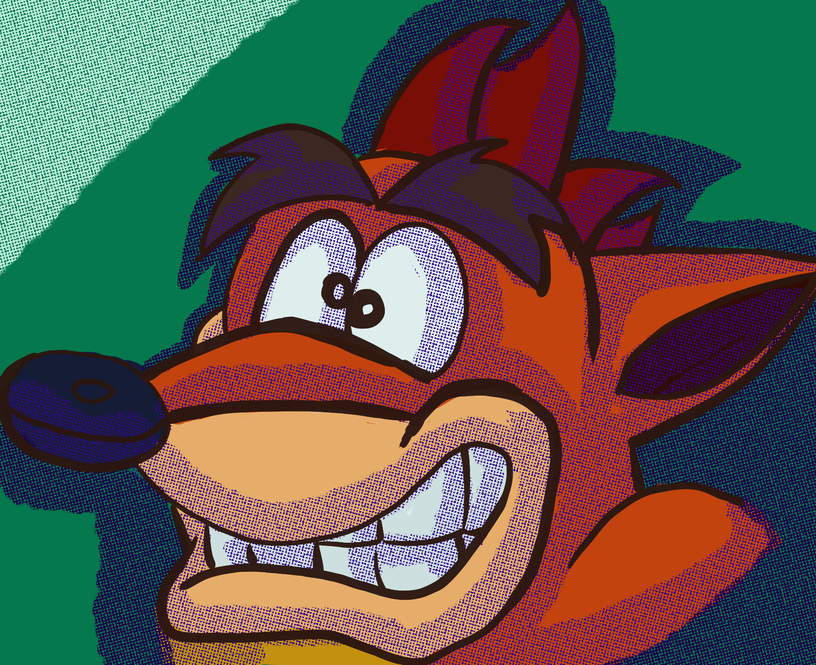 ArtStation - Crazy Crash Bandicoot version 1