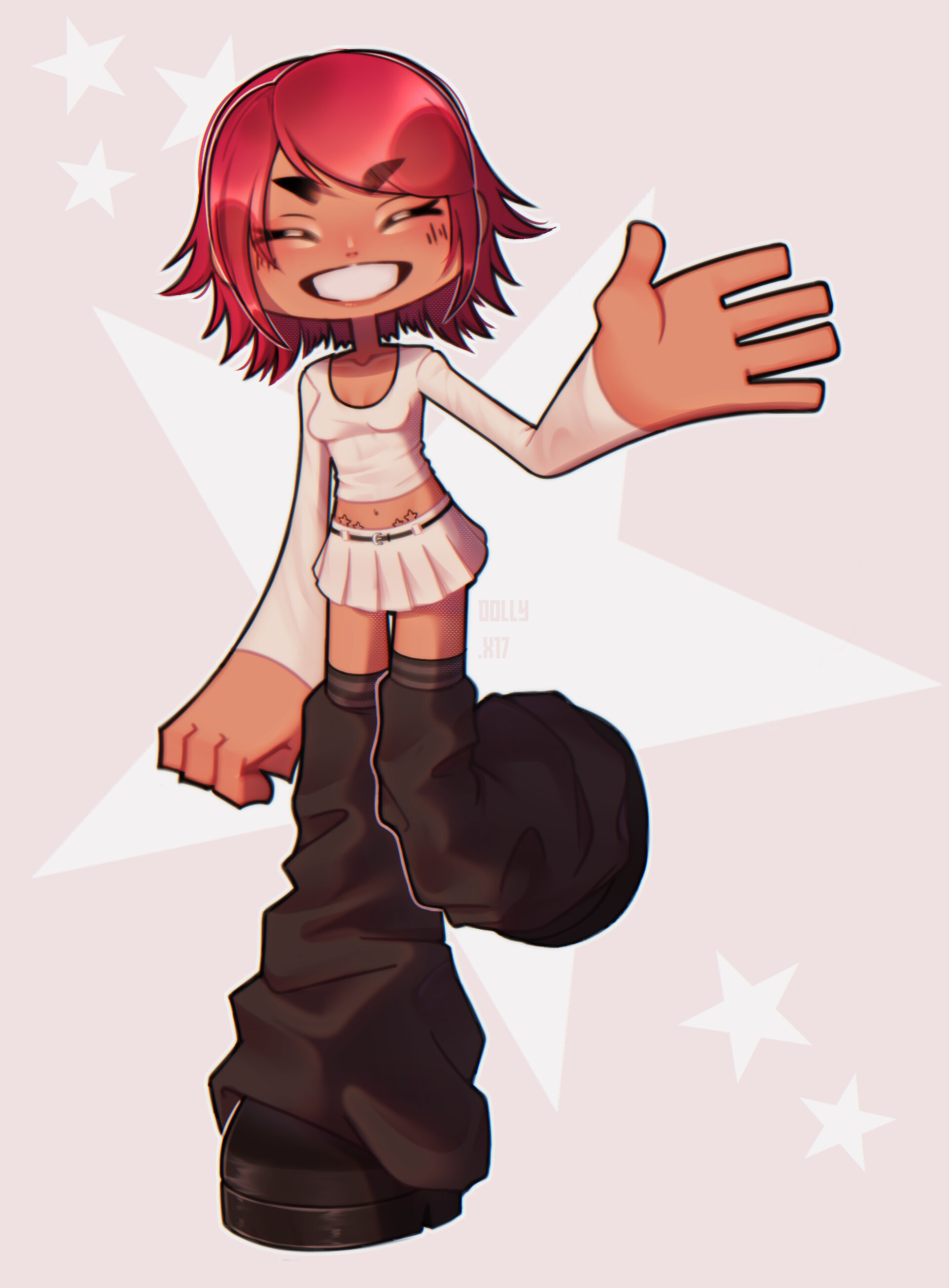 ArtStation - Smiling Girl