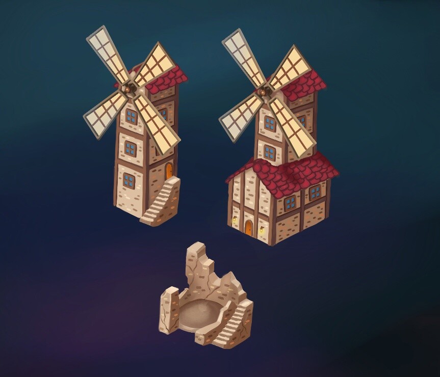 ArtStation - Isometrics. Game element