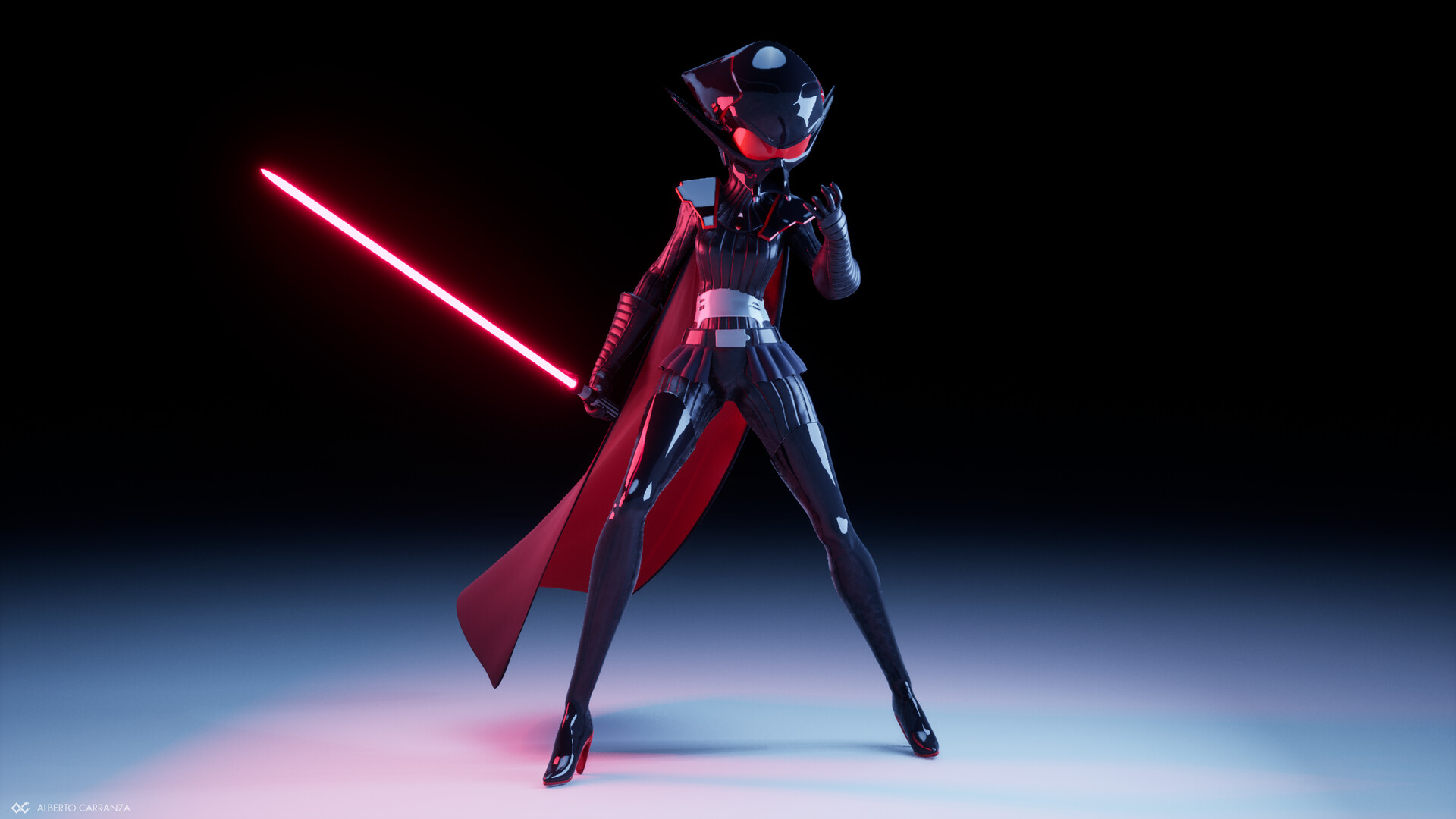 ArtStation - Star Wars Visions: Sith Sister Sculpt