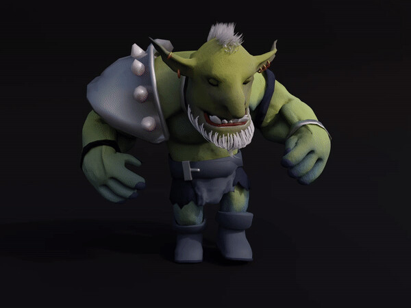 ArtStation - Orc / Blender 3D, Character Design