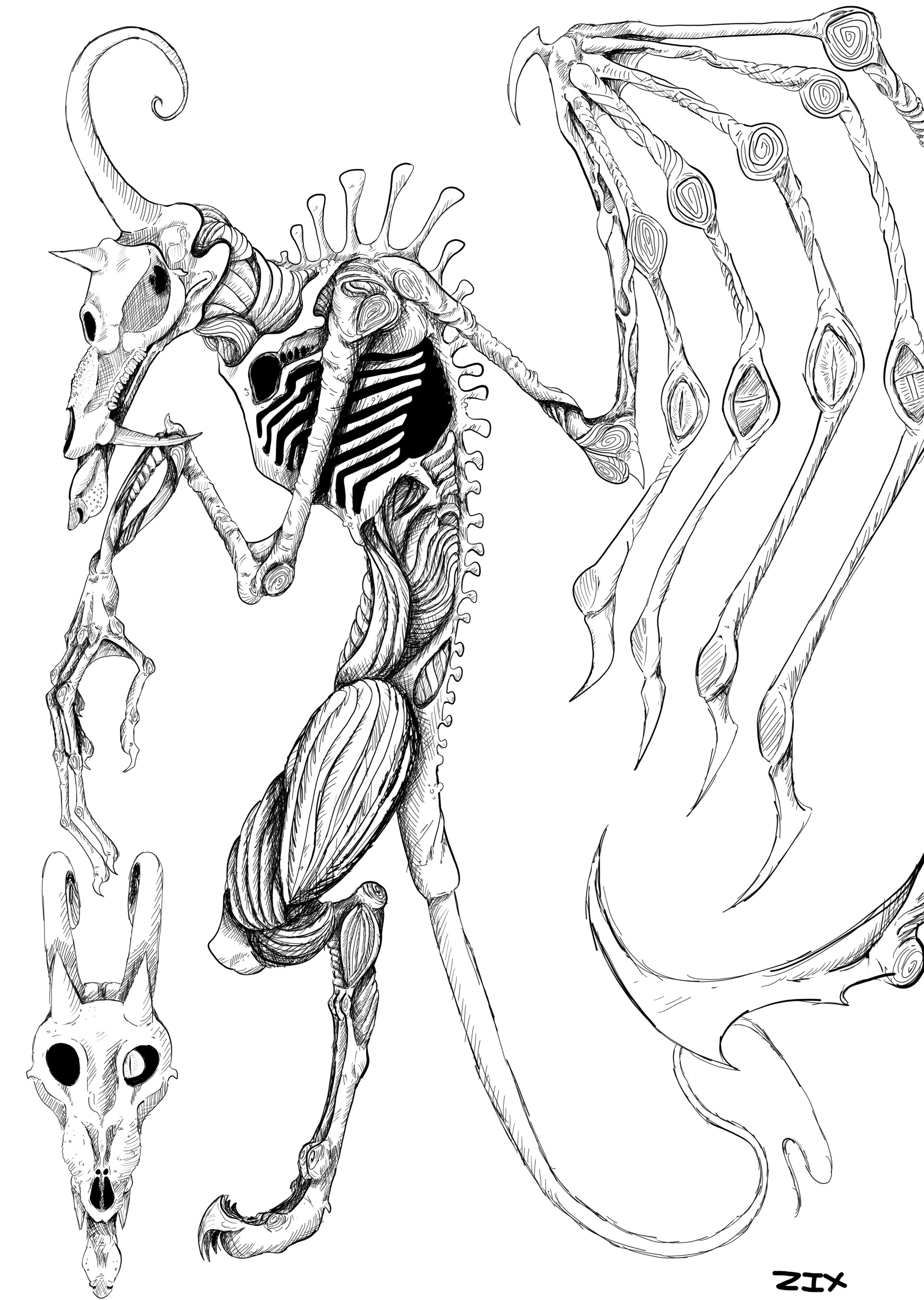 ArtStation - Dog Demon