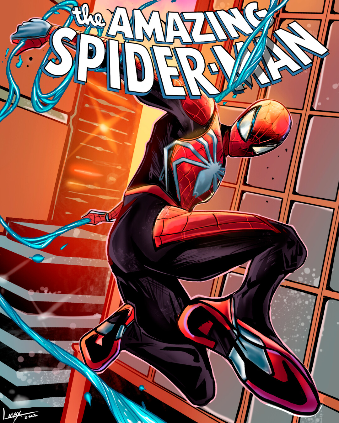 ArtStation - SPIDER MAN PS4 COMIC ART