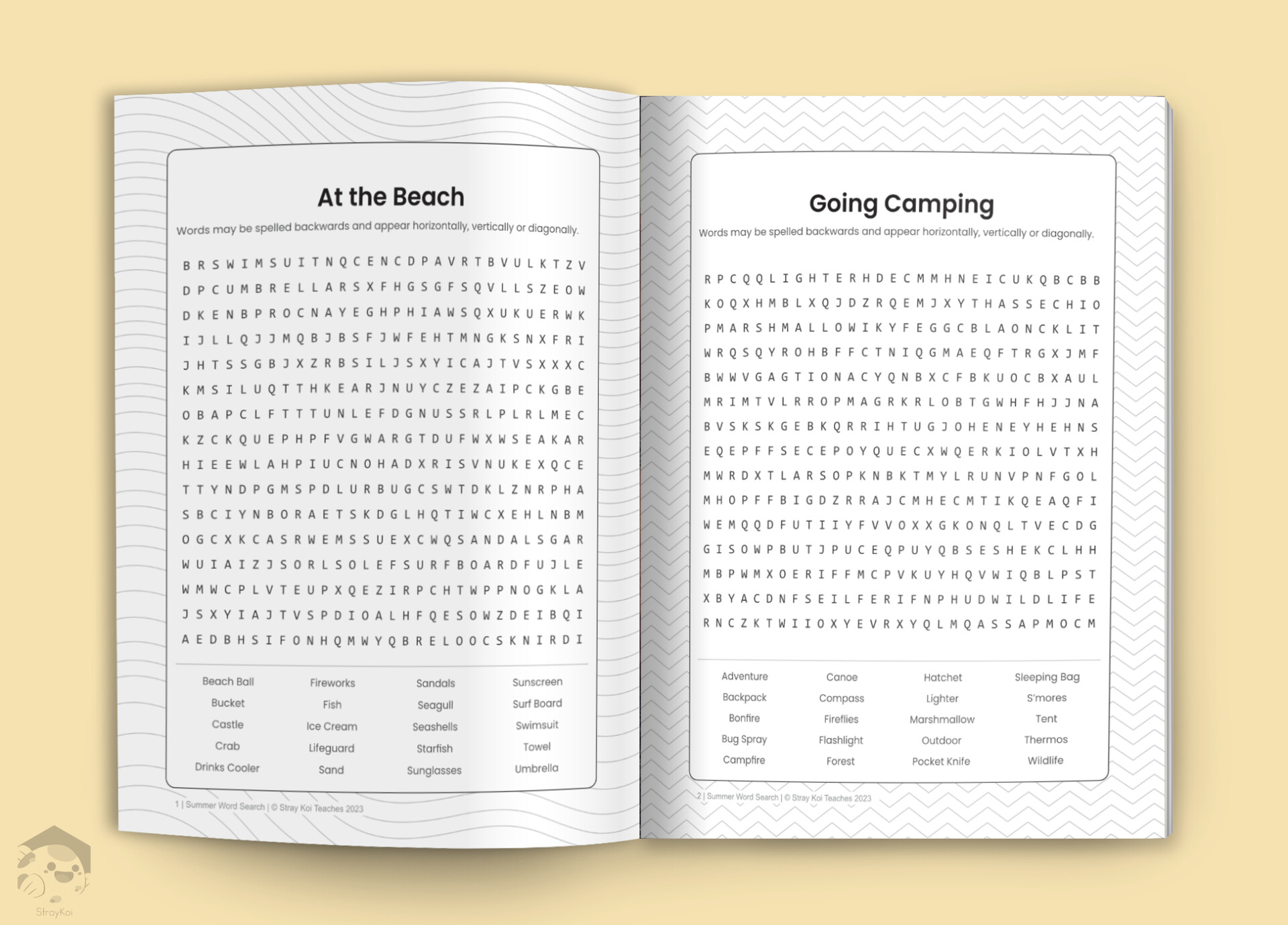 Barbara Nguyen - Summer Word Search Mockup