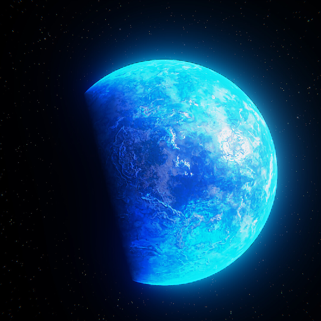 ArtStation - Icy Planet