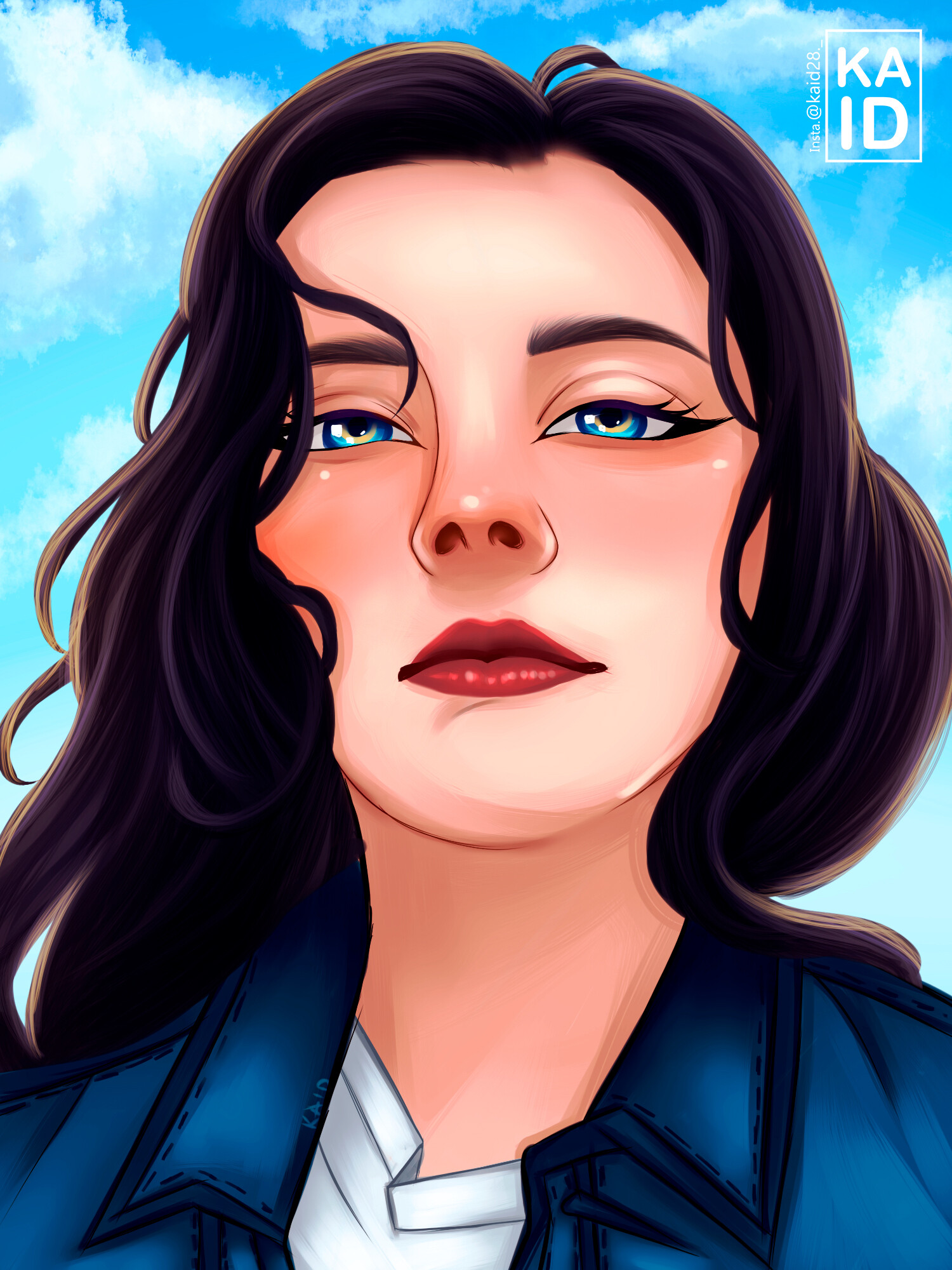 ArtStation - Heaven eyes (Helena)