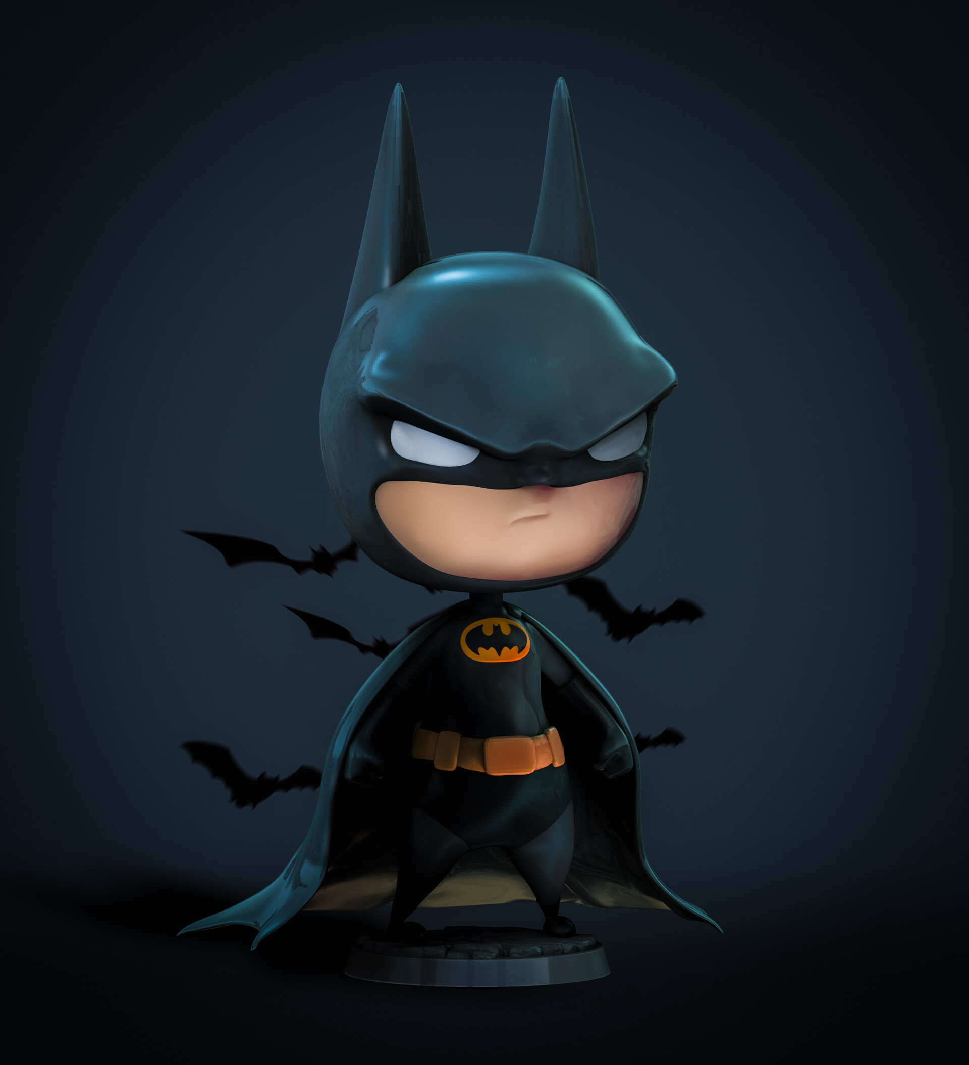 ArtStation - Batman Chibi