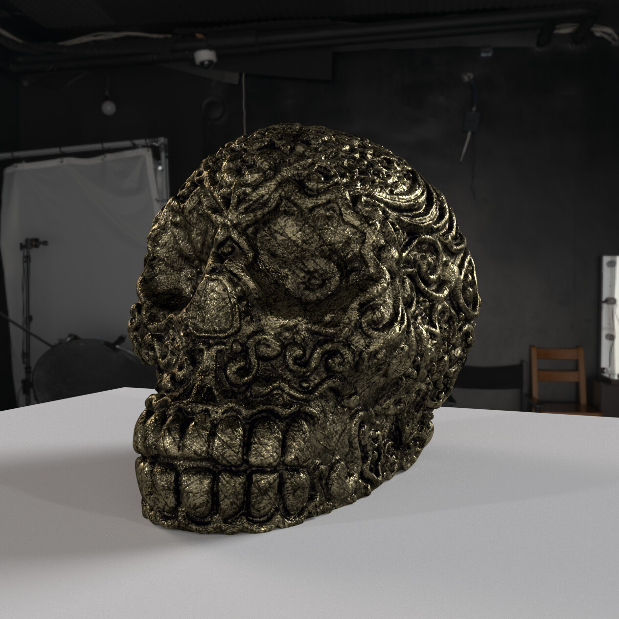 ArtStation - Skull Treasure