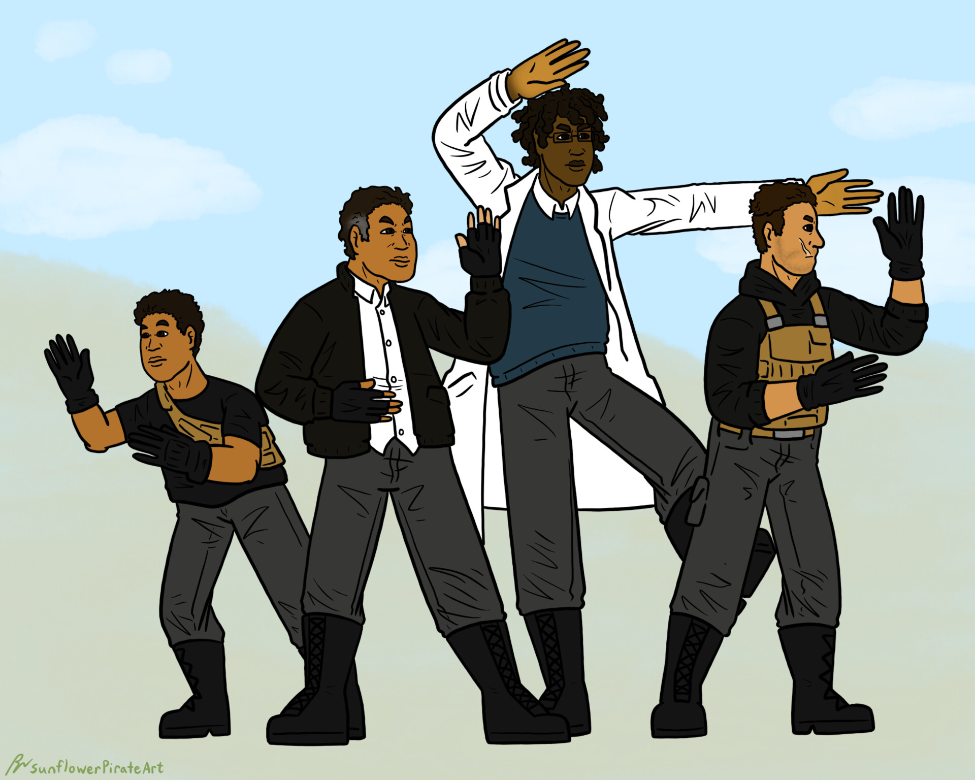 ArtStation - Human Penguins