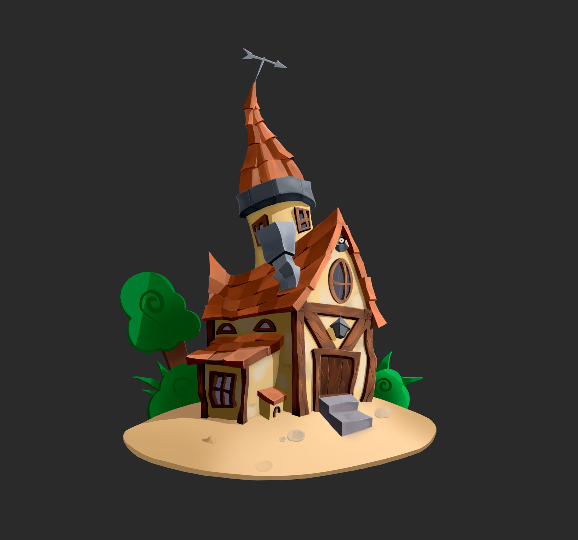 ArtStation - Hunter's house