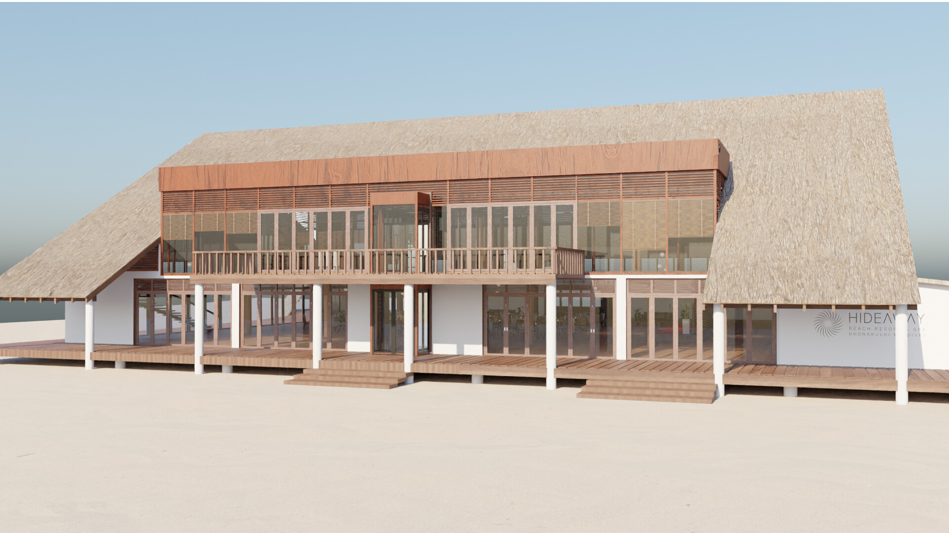 Evan Green - Multipurpose Hall design for Maldivian Resort