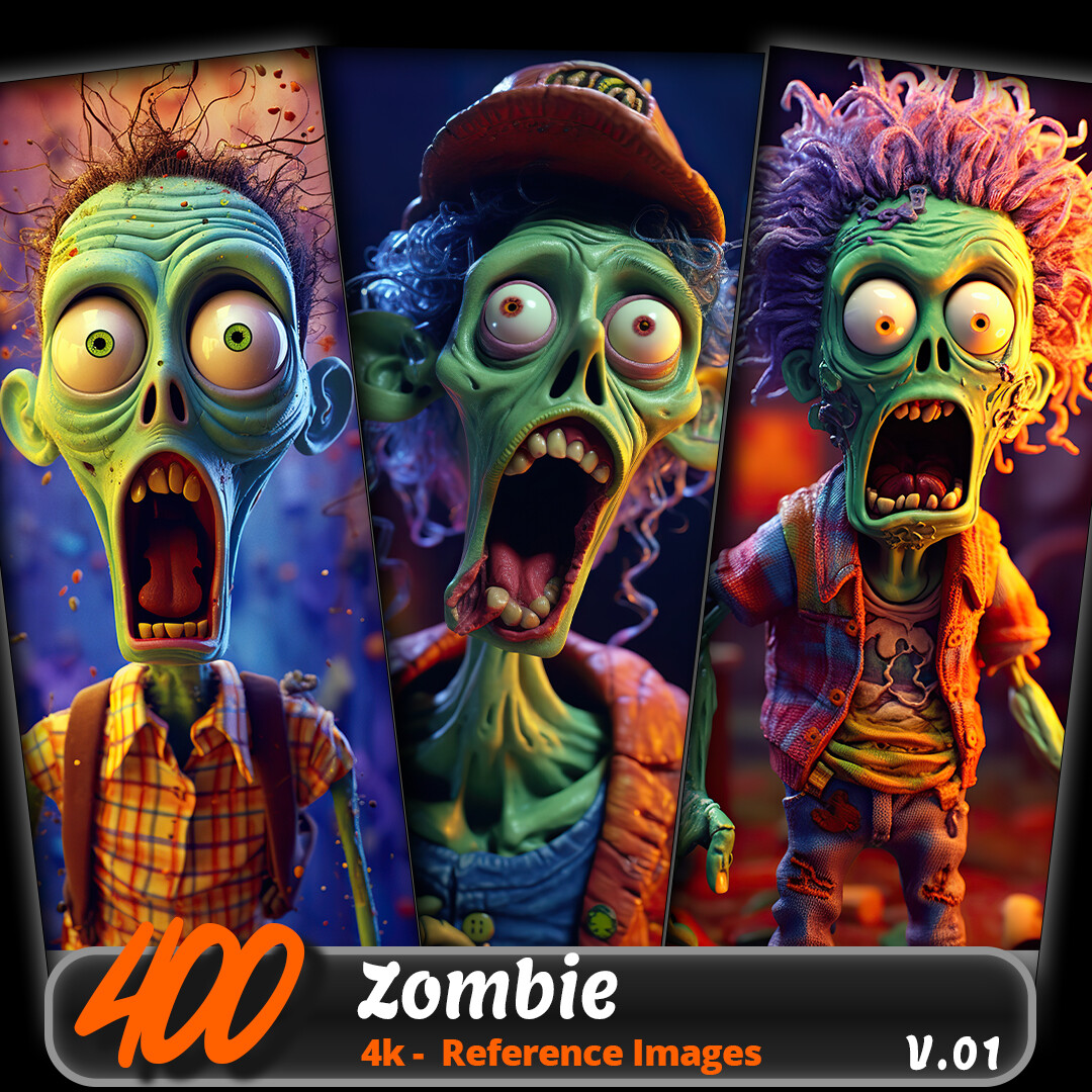 Princesa sofia - Zambi vol.01/ 4K/ Reference Image