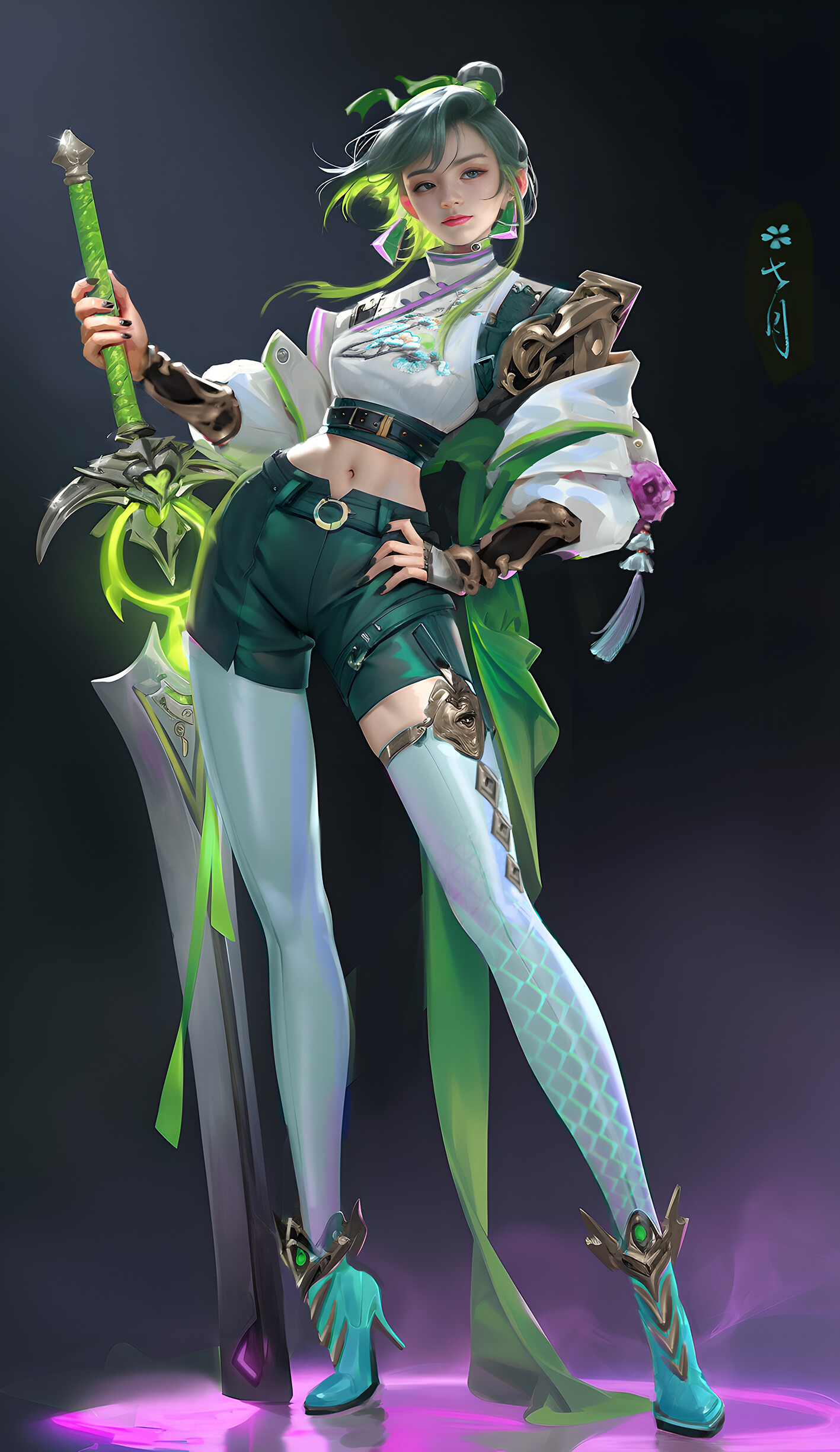 ArtStation - MJ+SD+PS，小师妹