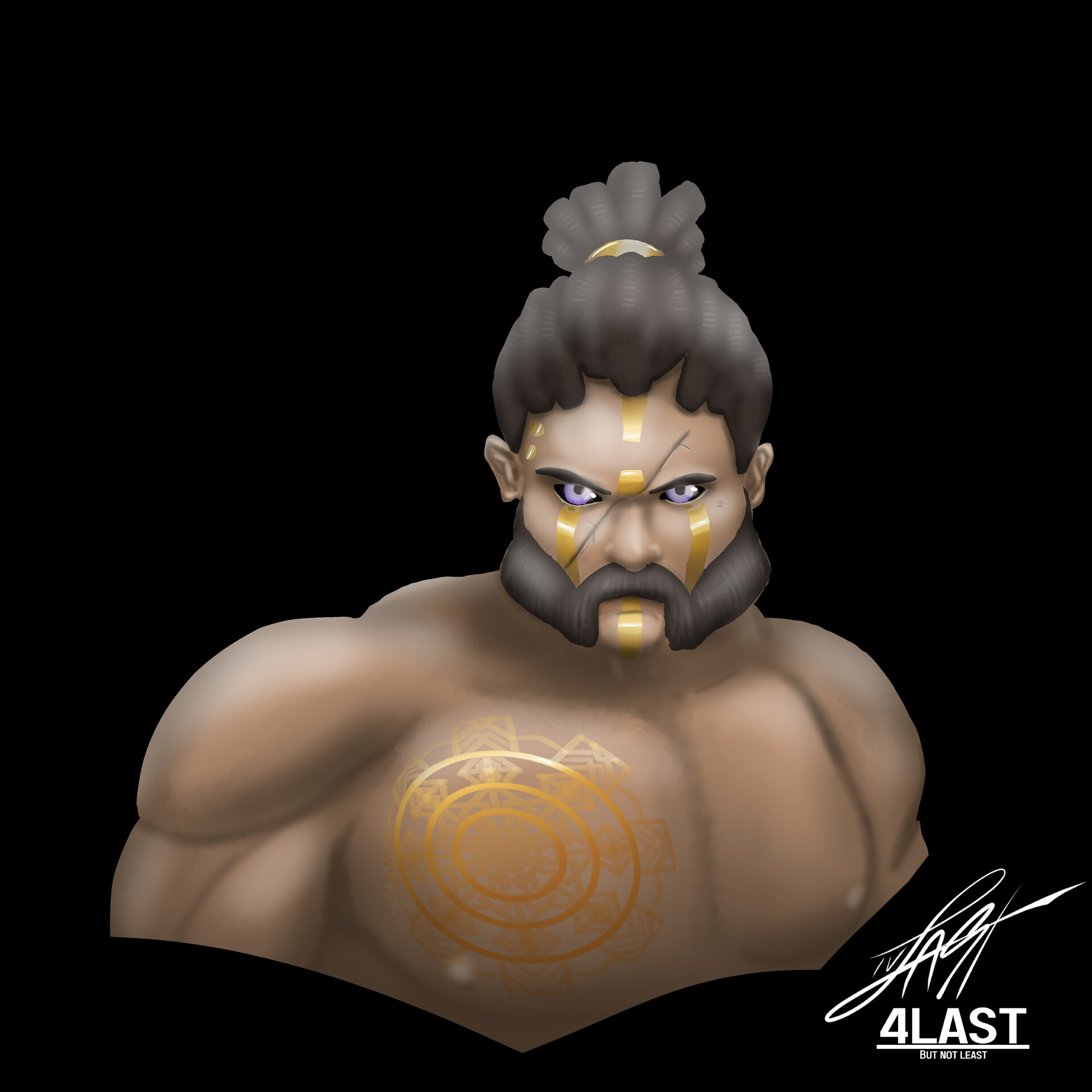 ArtStation - Barnabie the Barbarian