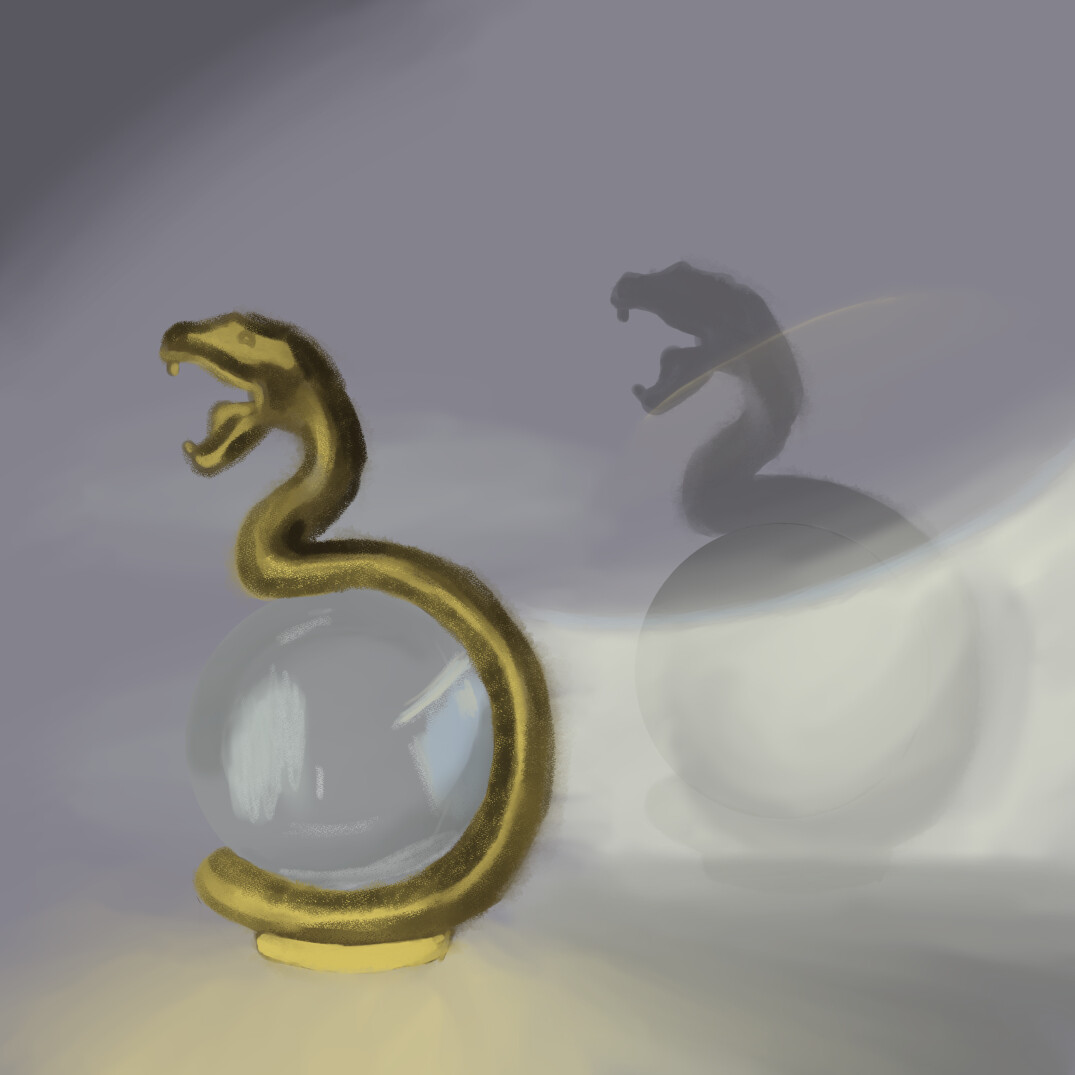 ArtStation - Crystal Snake Ball