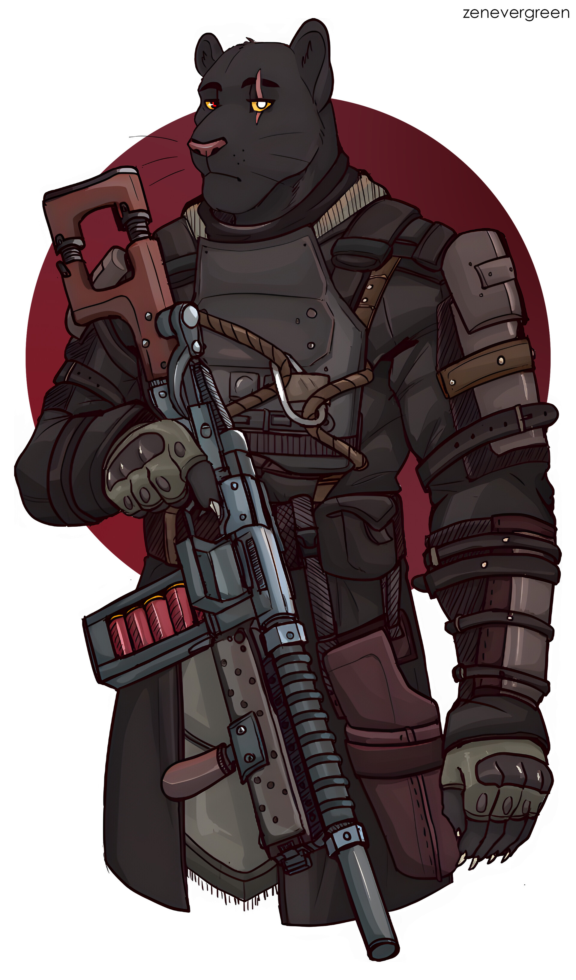 ArtStation - Panther With A Shambler