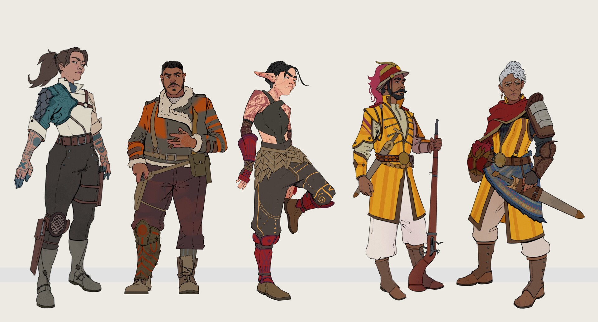 ArtStation - Character designs