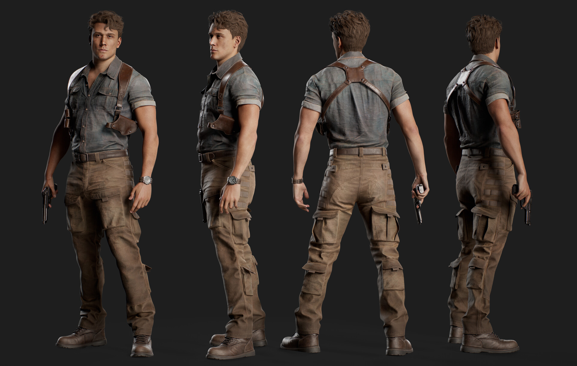 3D Scan Store - Explorer Characters