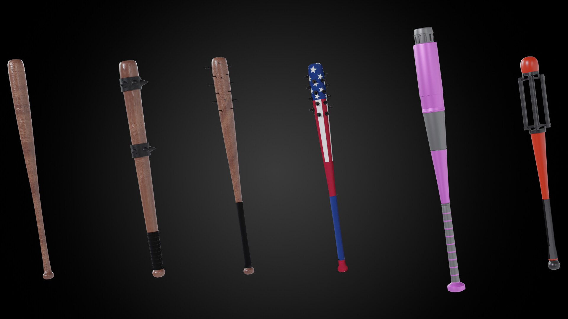 ArtStation - Baseball Bats