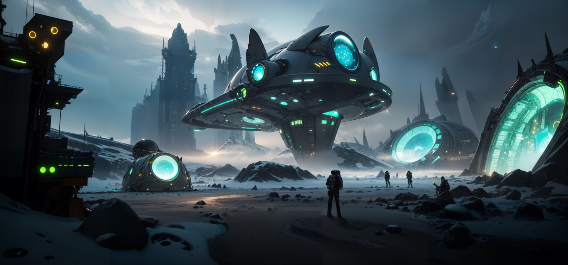 ArtStation - a story about future war(2)