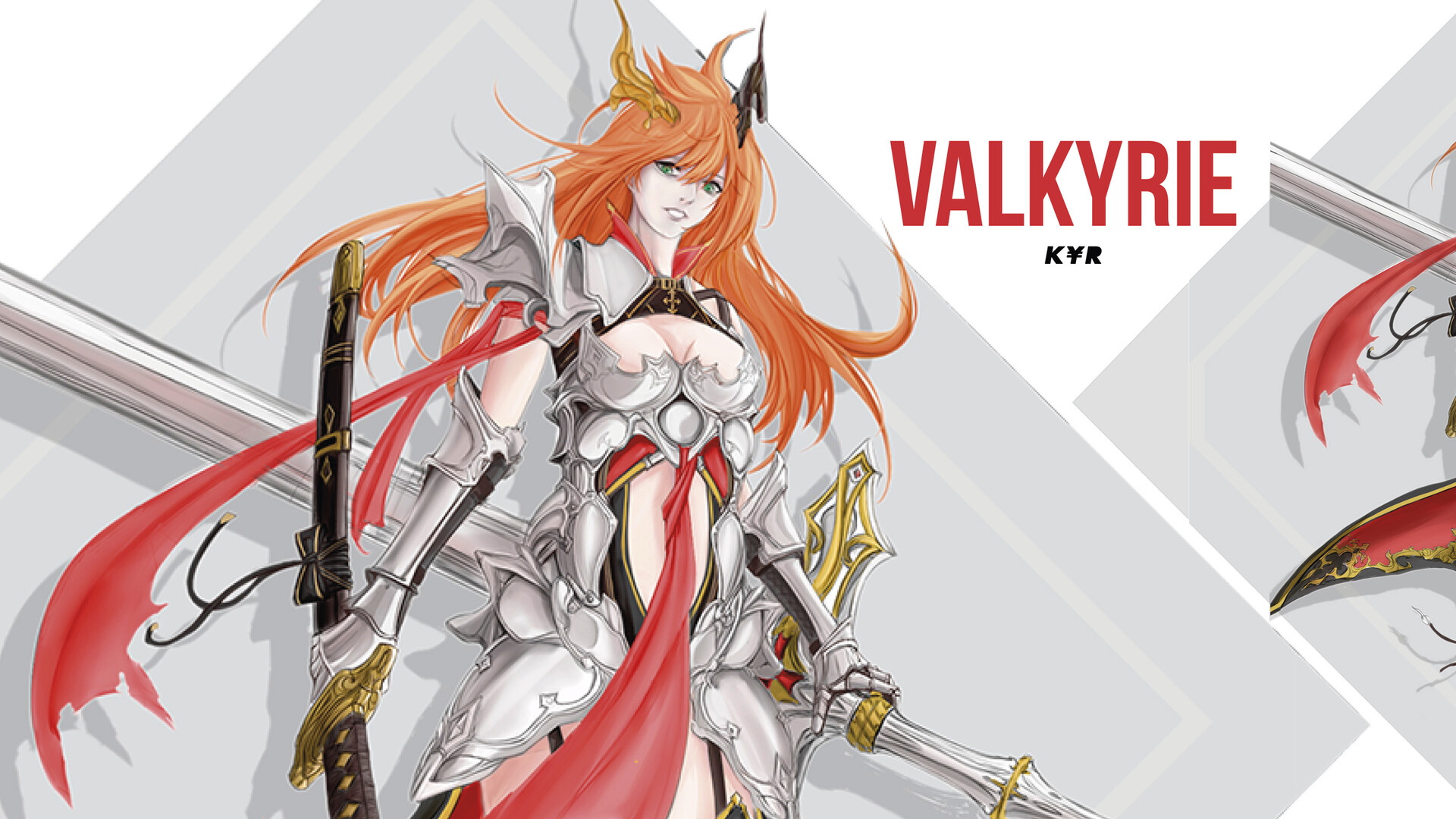 ArtStation - CHARACTER DESIGN VALKYRIE