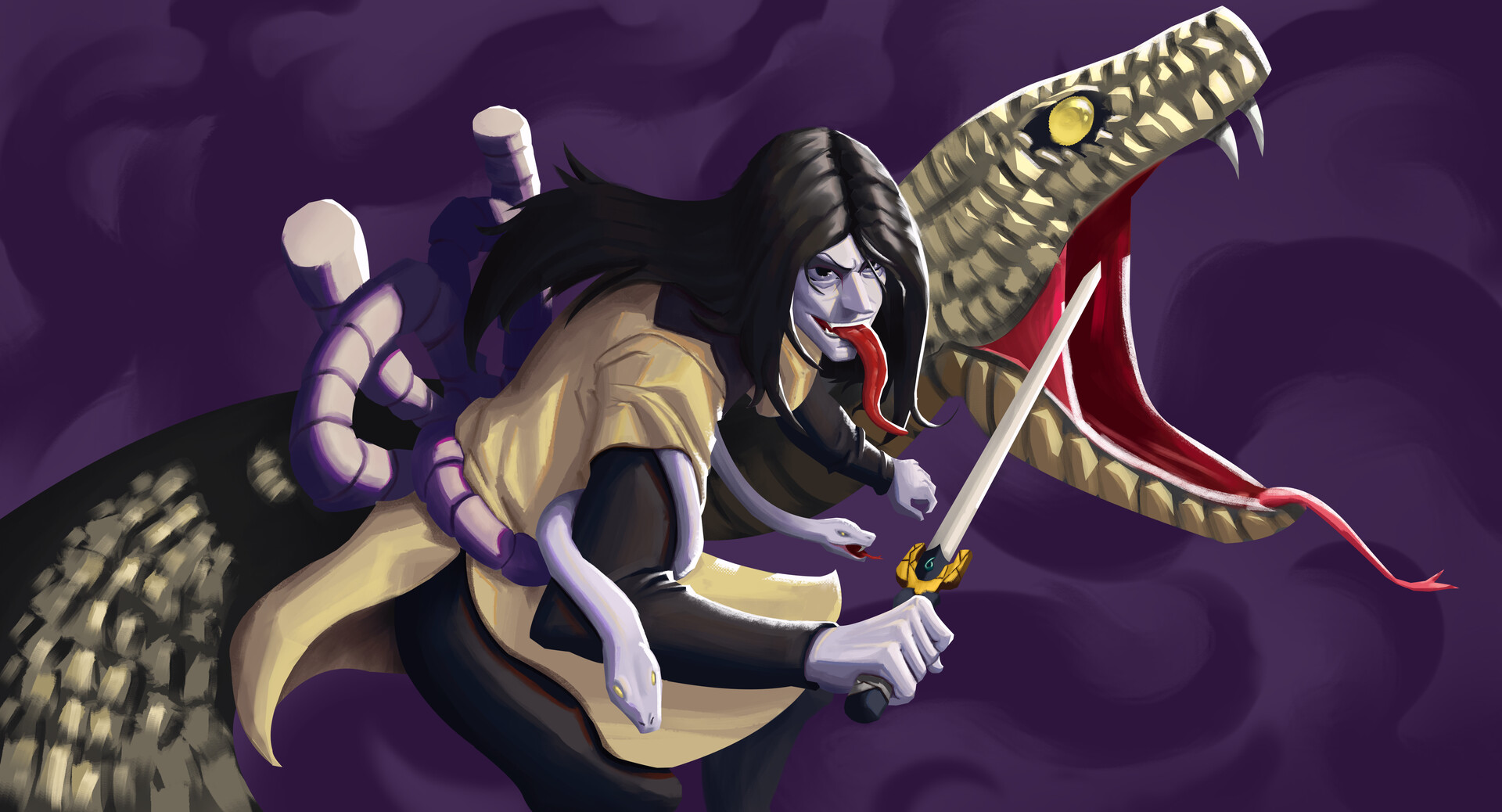 ArtStation - Orochimaru - Naruto Collab