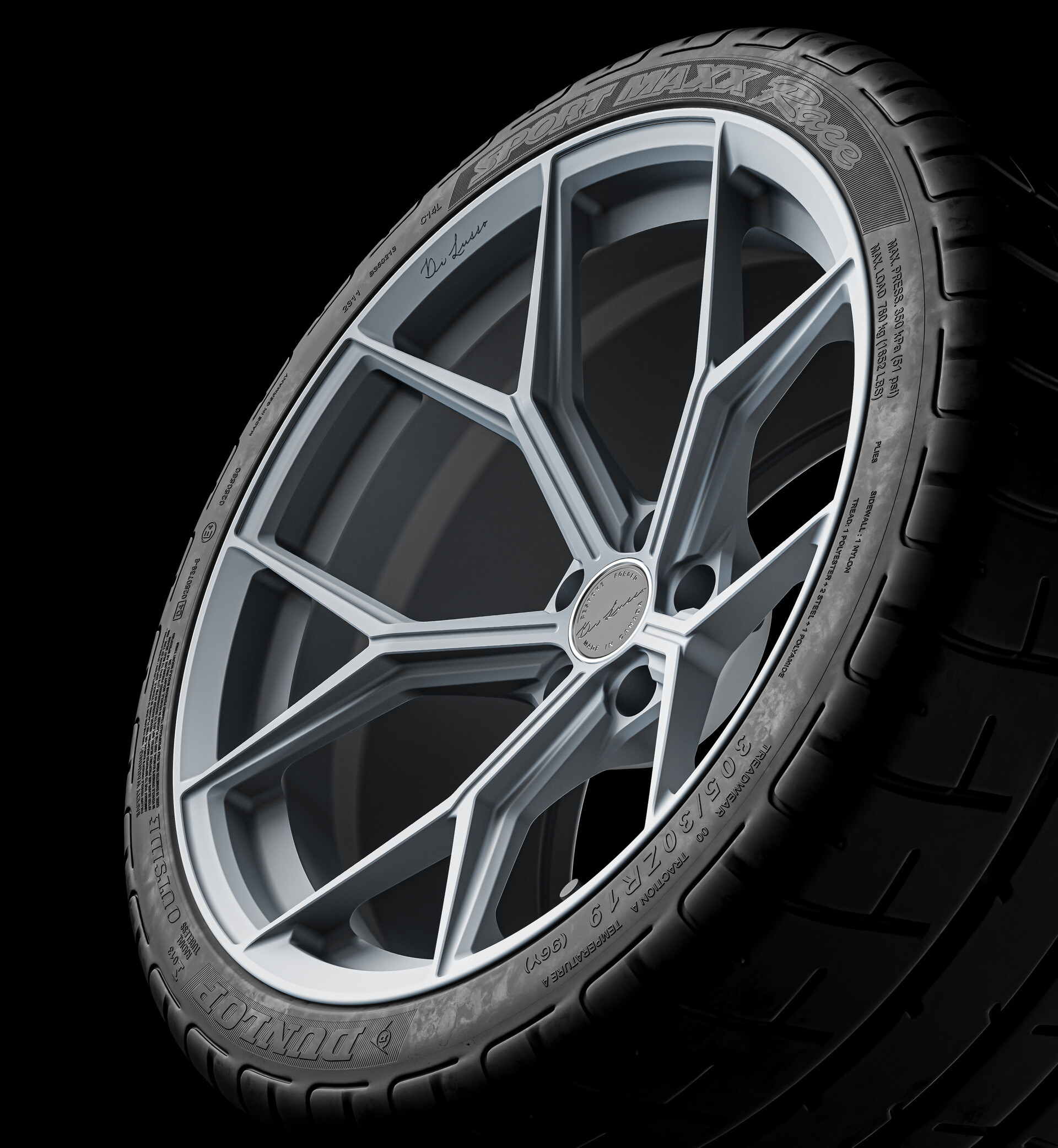 ArtStation - Di Lusso Forged Wheel