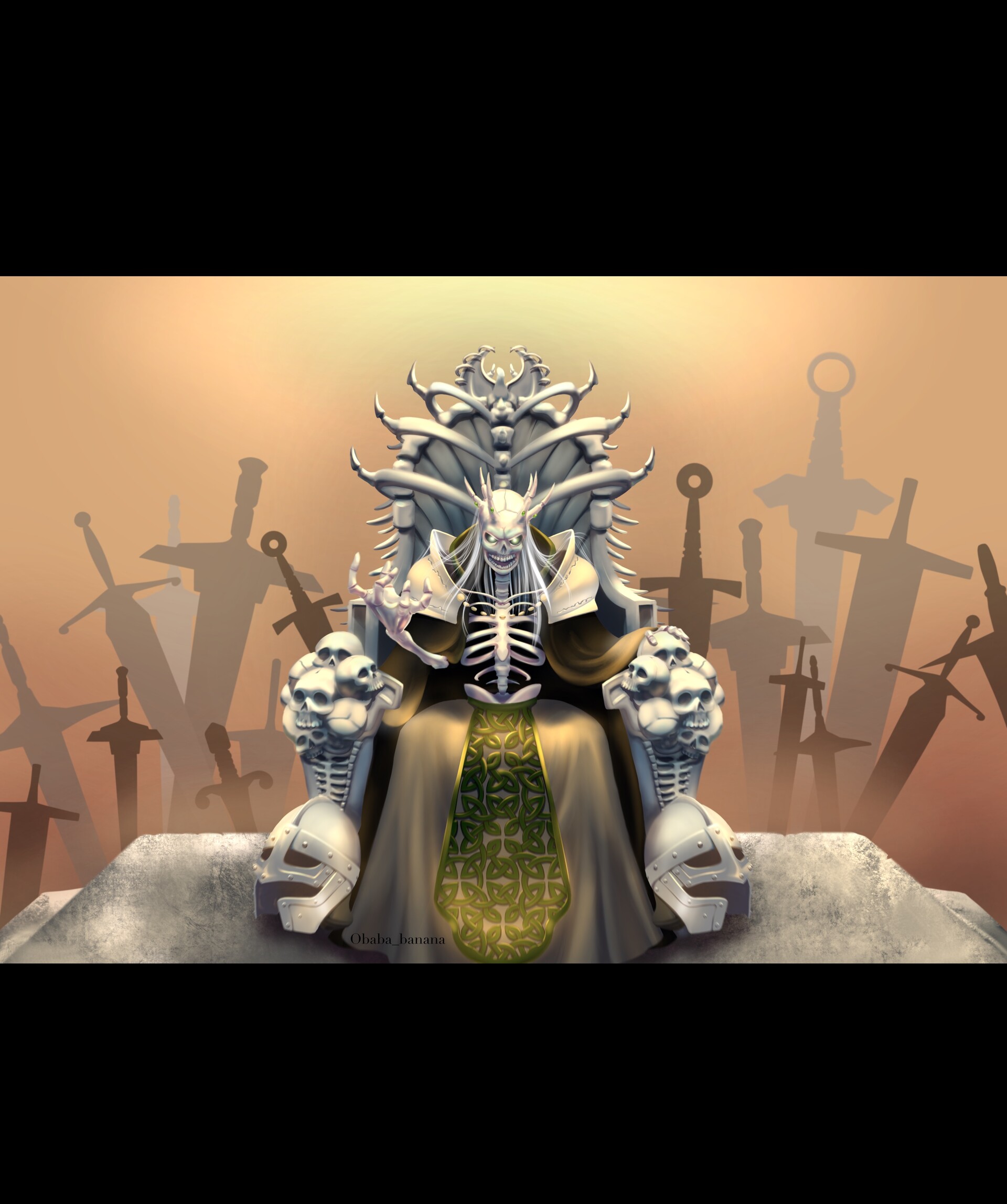 ArtStation - [Commission] Terminus, the devourer of gods