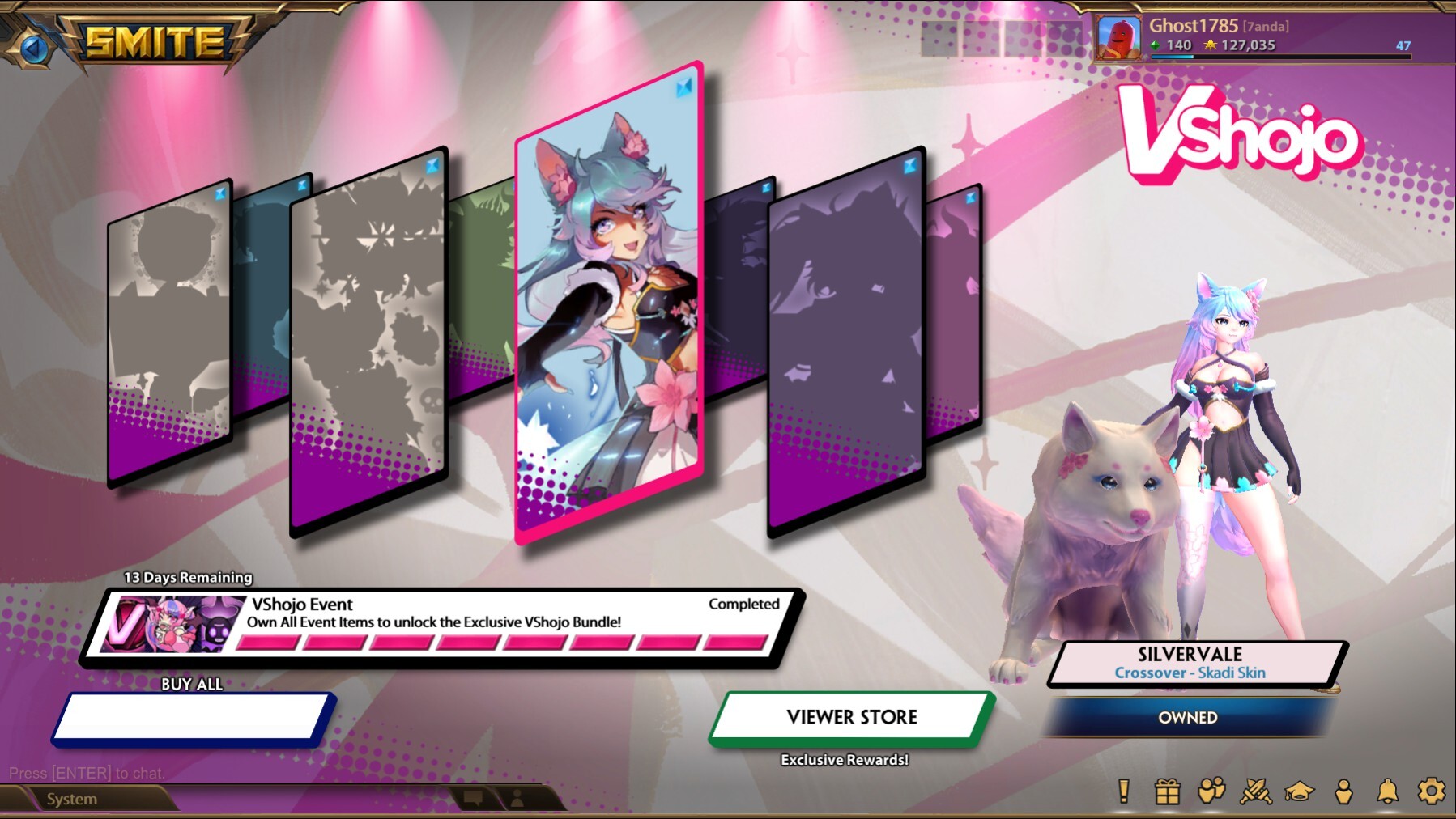 ArtStation - SMITE Crossover Event - Vshojo