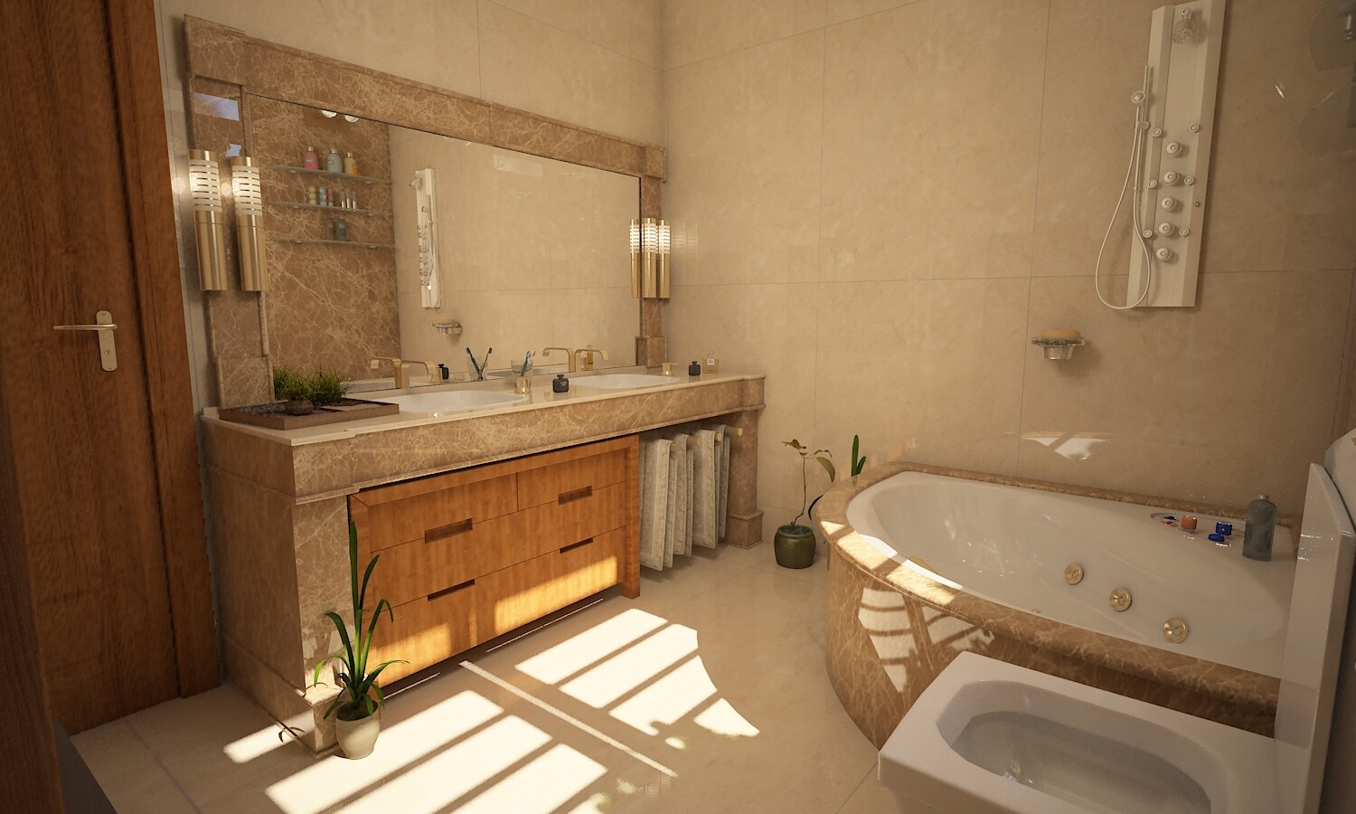 ArtStation - Bathroom