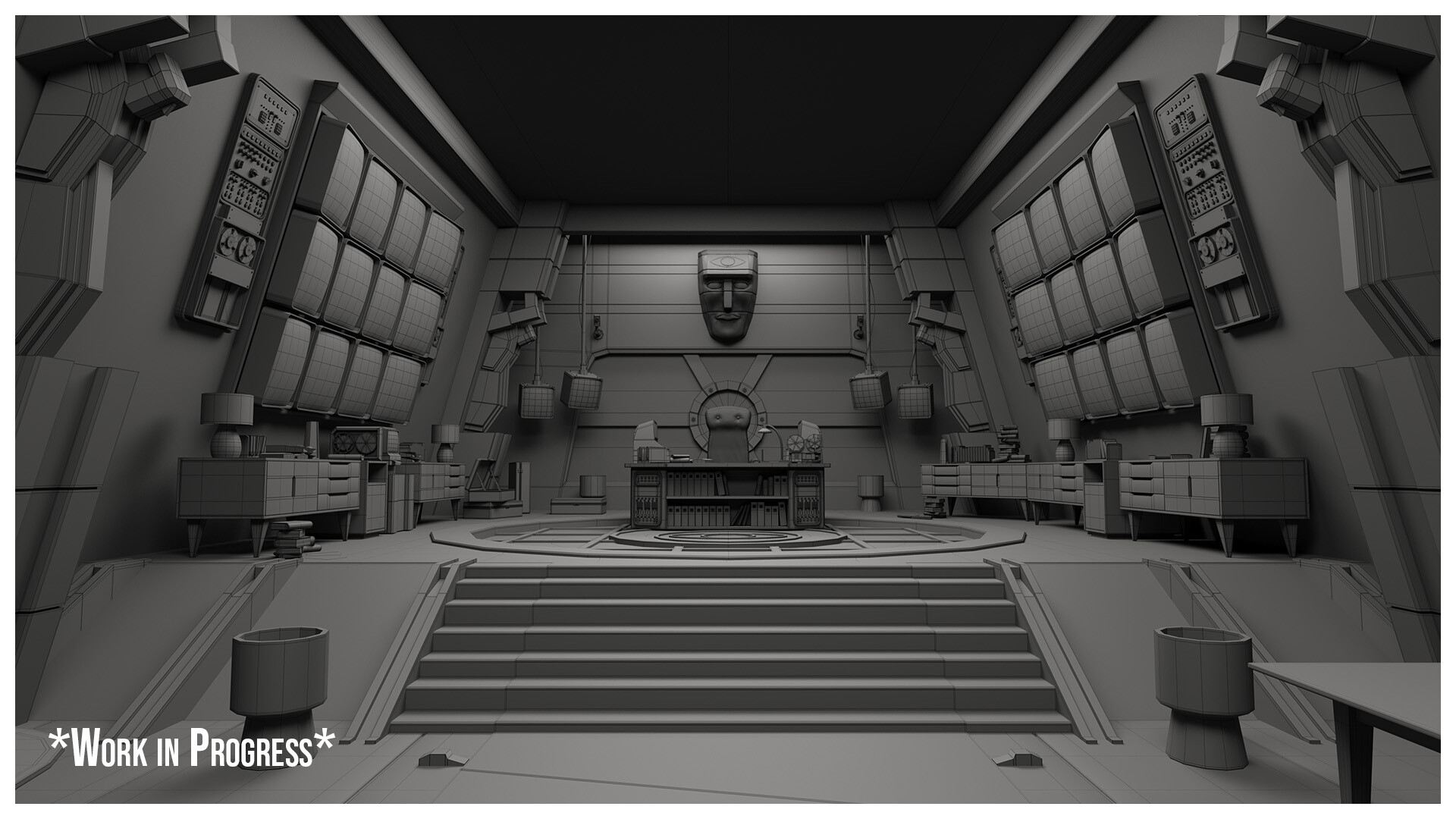 ArtStation - Room Environment WiP