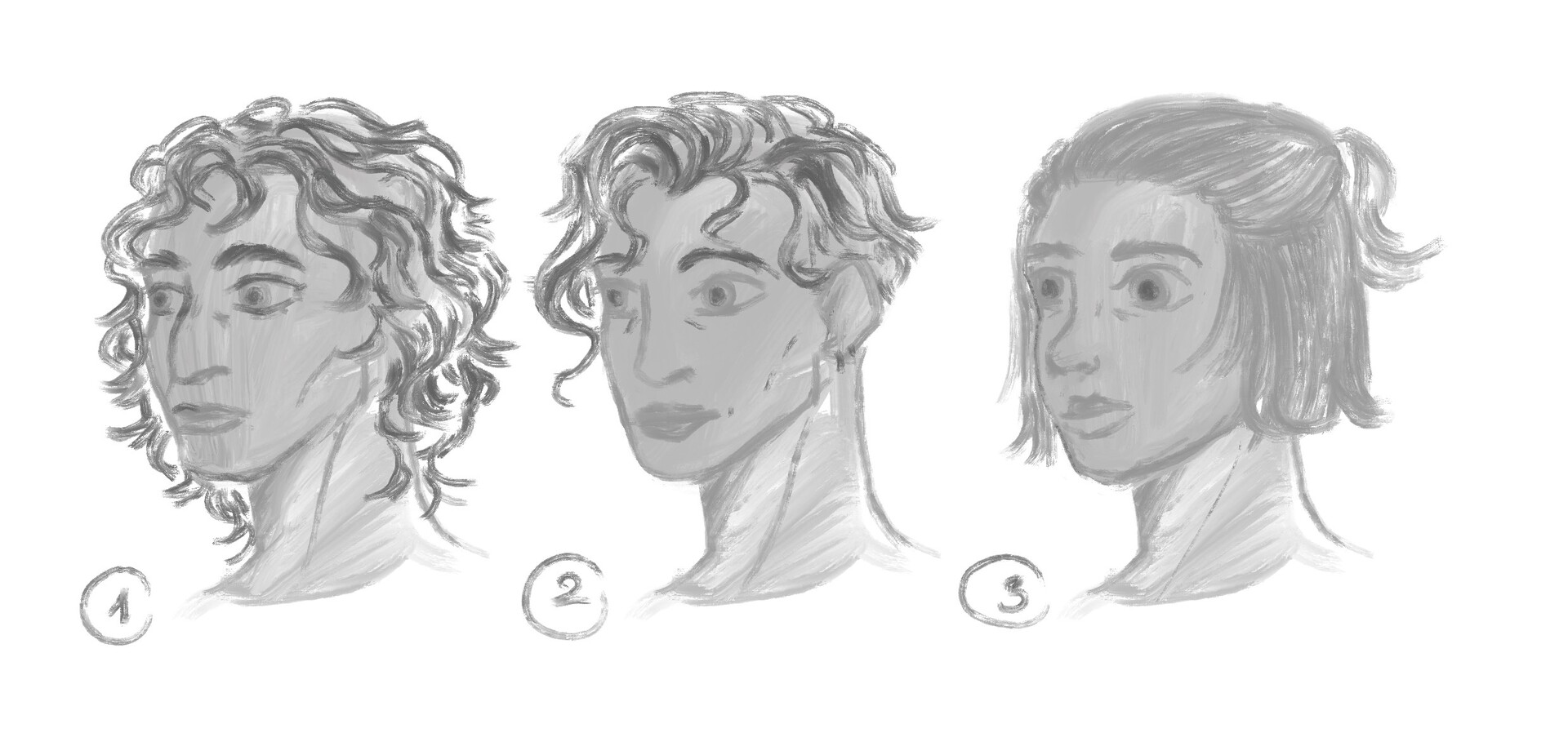 ArtStation - character face design