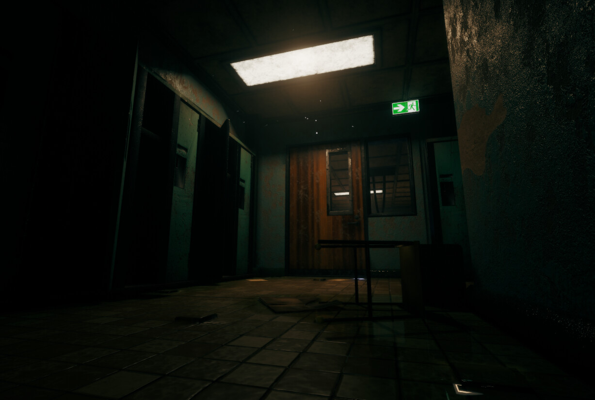 Marcus Charles - 3D Environment - A Quiet Hallway