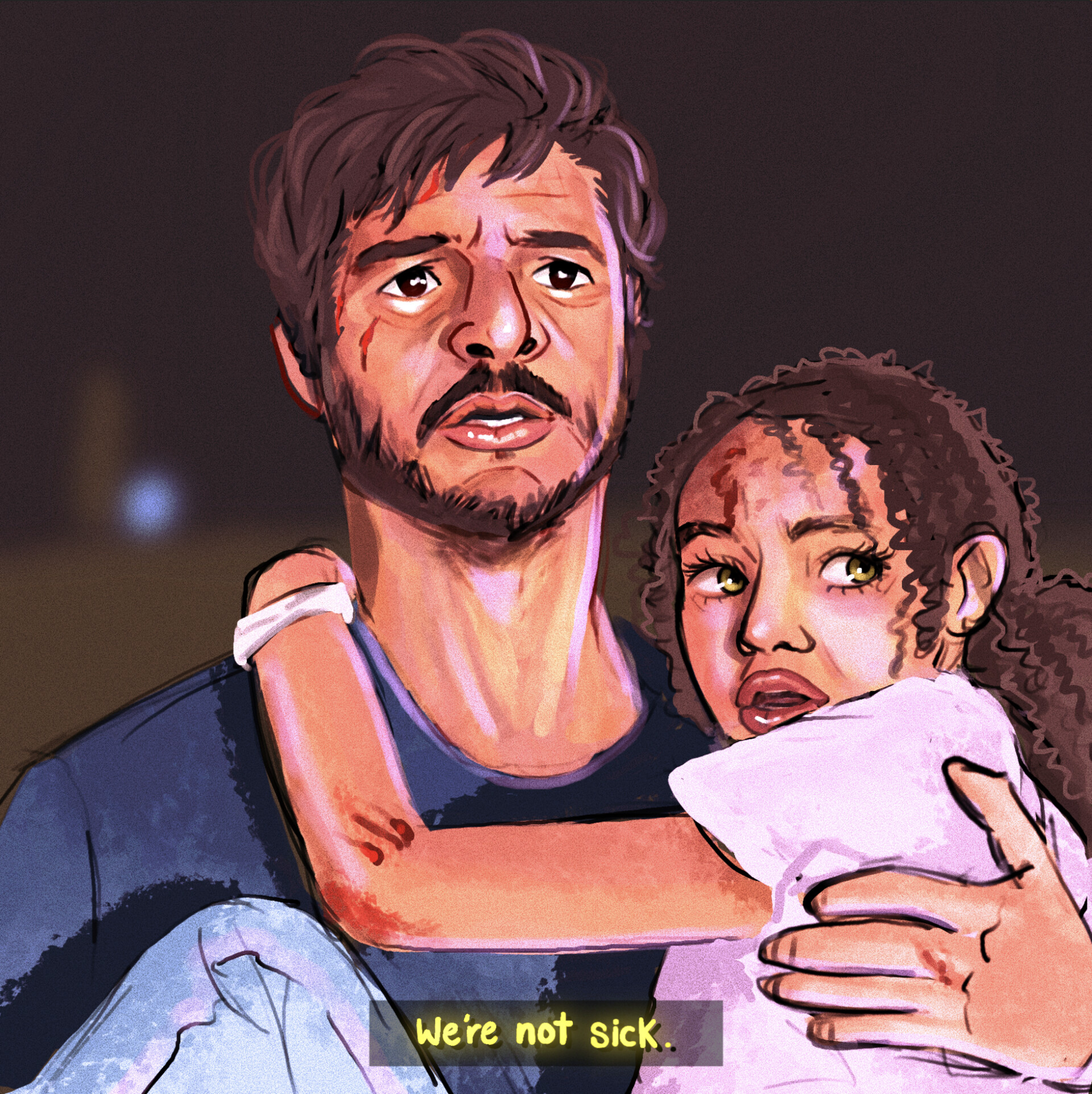 ArtStation - Joel's Path (TLOU Fanart)