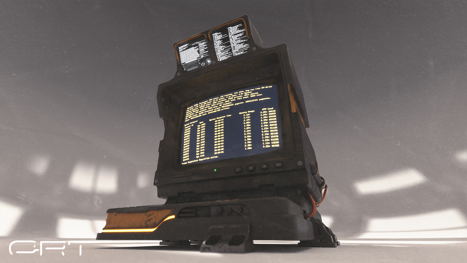 ArtStation - game-ready CRT